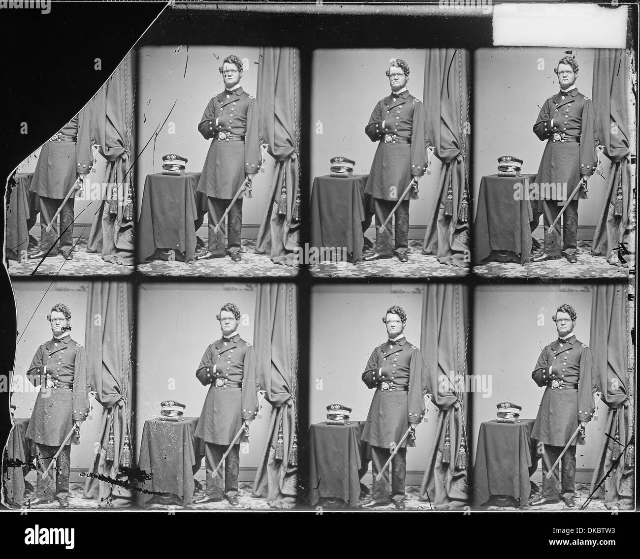 A portrait of Alexander Allen, a member of the United States Navy ...