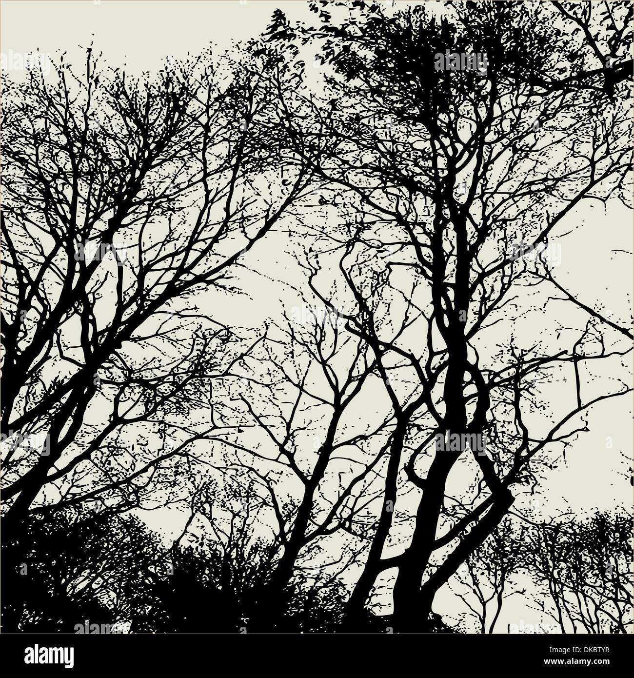 art trees background Stock Vector Image & Art - Alamy