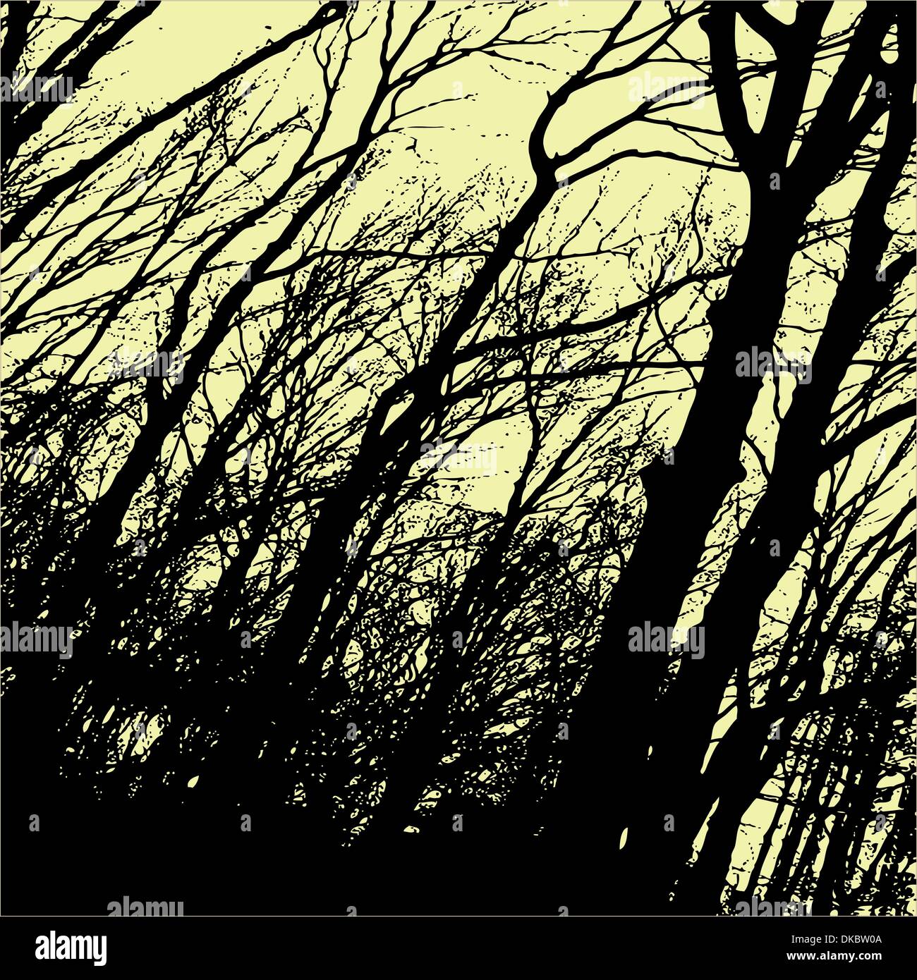 art trees background Stock Vector Image & Art - Alamy