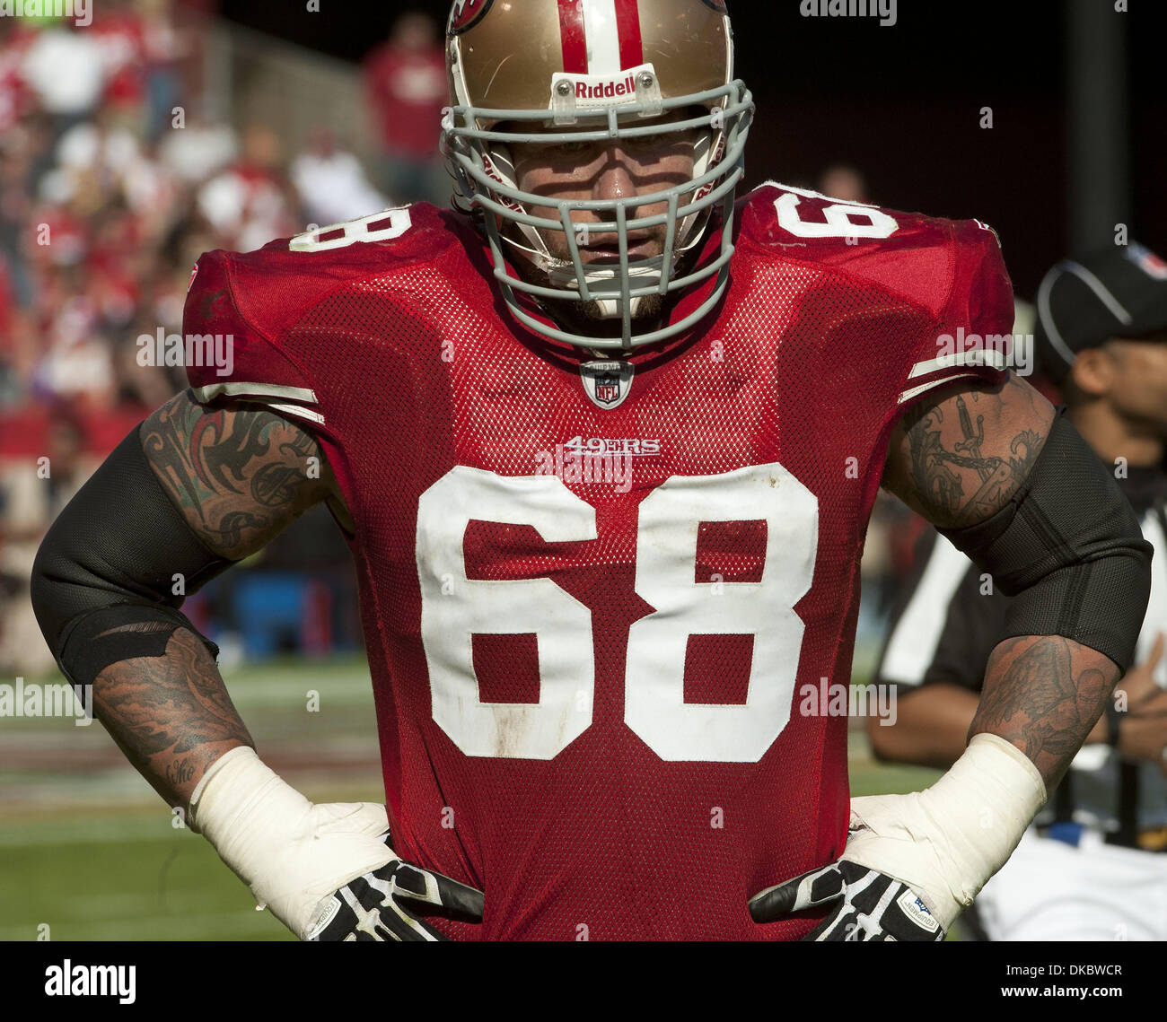 Oct. 9, 2011 - San Francisco, CA, USA - San Francisco 49ers vs Tampa ...