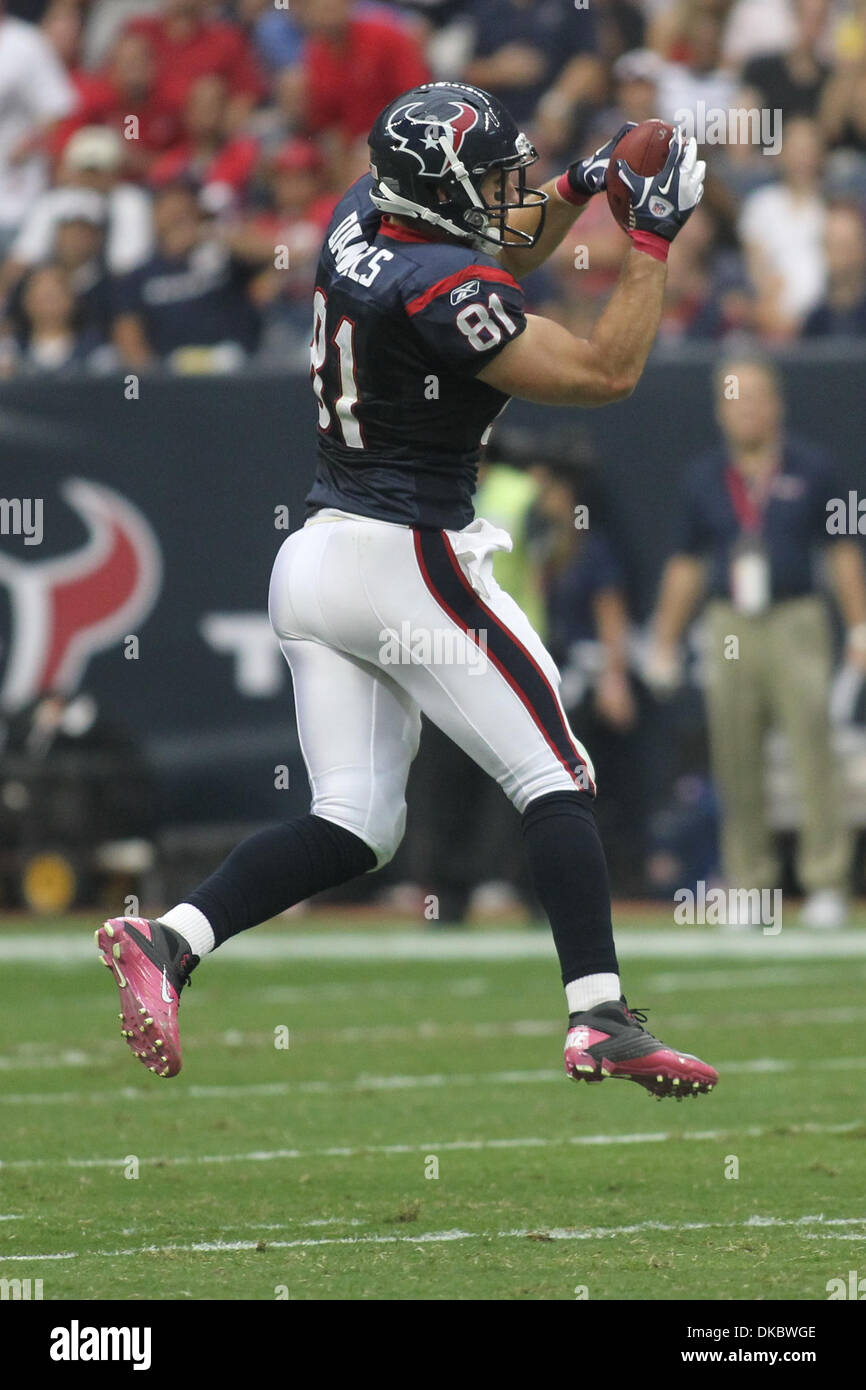 Oct. 9, 2011 - Houston, Texas, U.S - Houston Texans tight end Owen ...