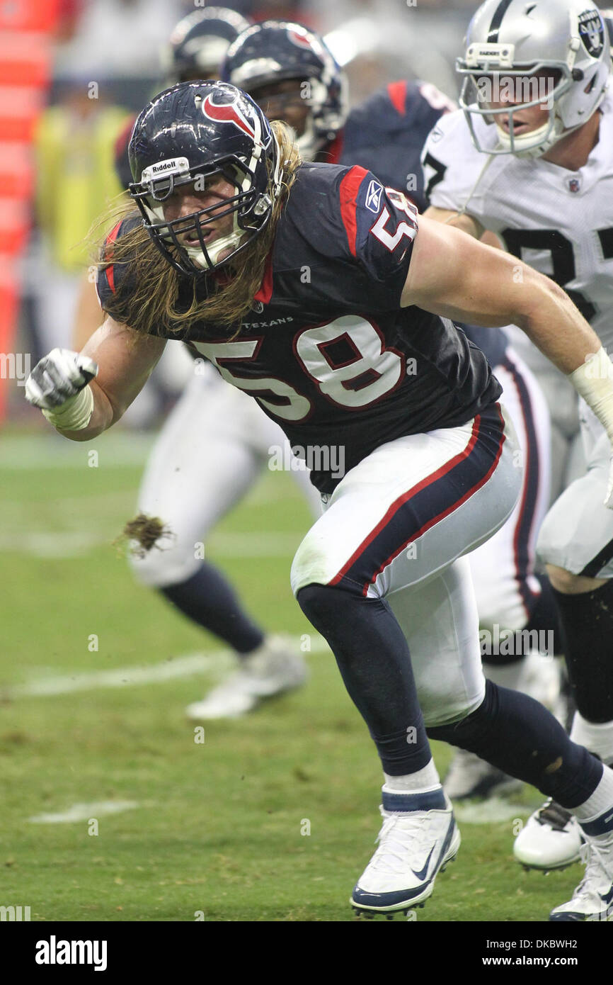 Oct. 9, 2011 - Houston, Texas, U.S - Houston Texans outside linebacker ...