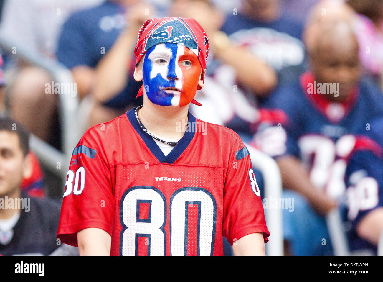 Oct. 9, 2011 - Houston, Texas, U.S - Texans fan were disappointed over ...