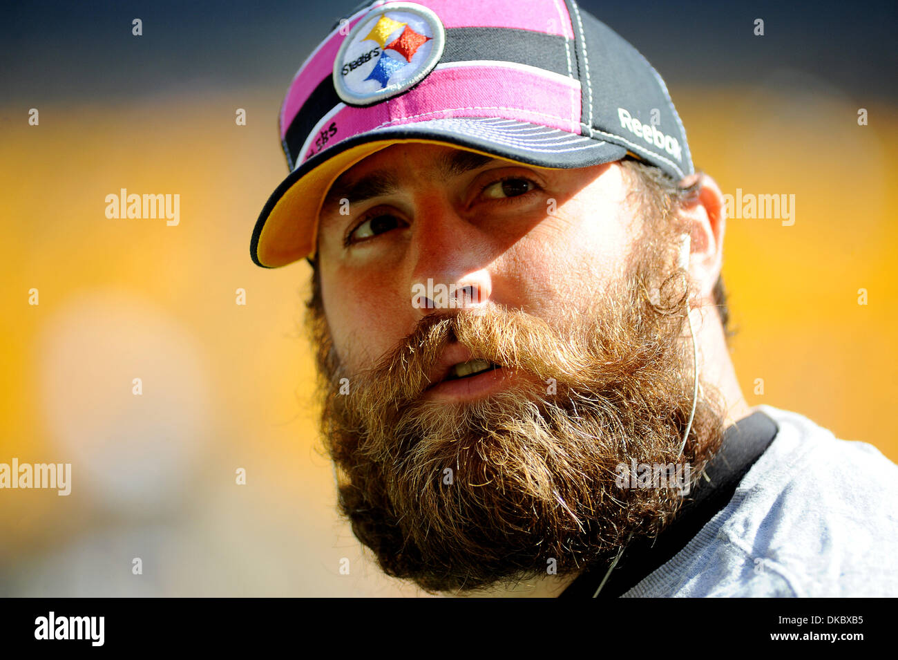 Oct. 9, 2011 - Pittsburgh, PENNSYLVANNIA, U.S - Pittsburgh Steelers ...