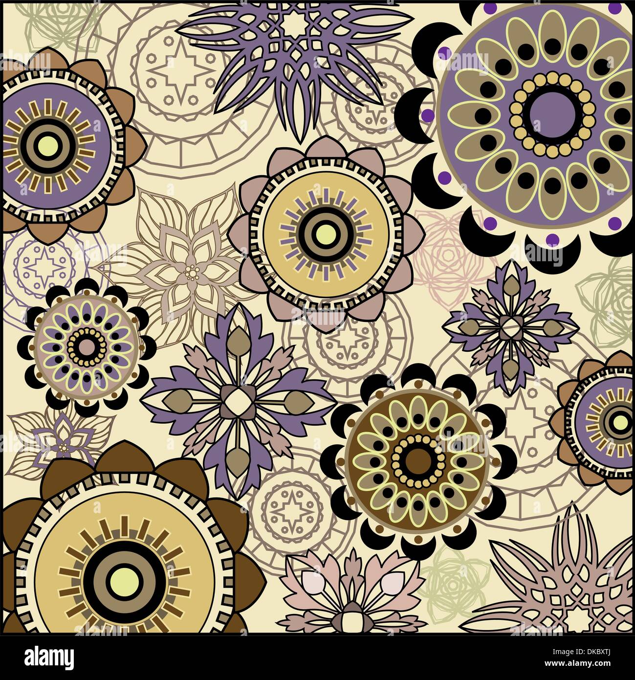 art vintage pattern background Stock Vector Image & Art - Alamy