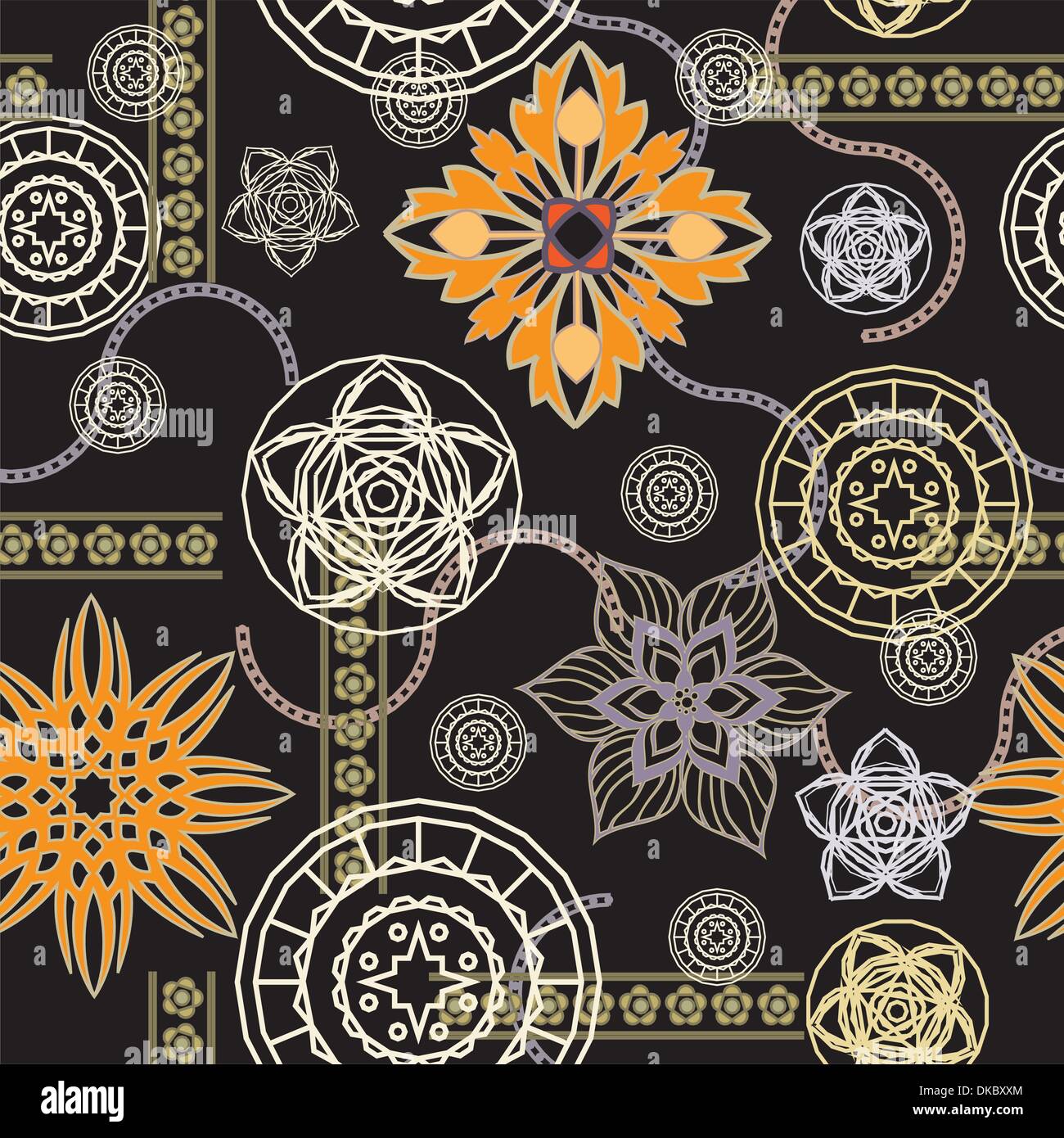 art vintage pattern background Stock Vector Image & Art - Alamy