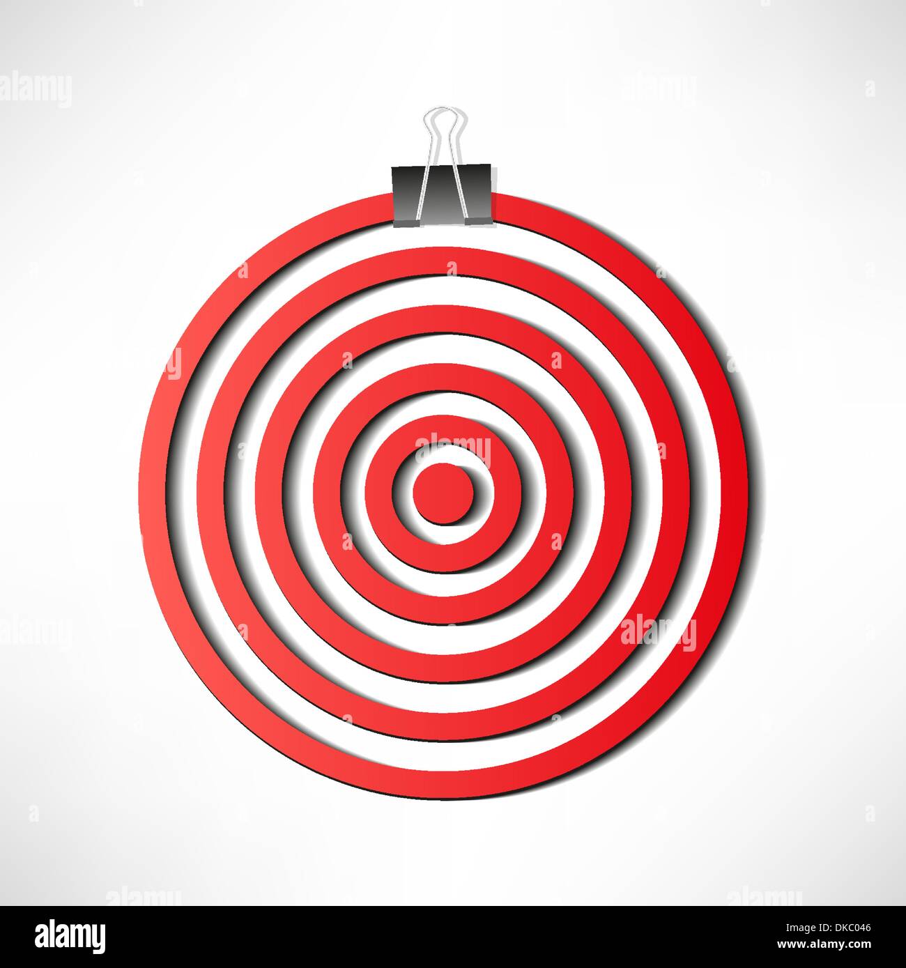 Darts hitting in dart board Stock Vector Images - Alamy