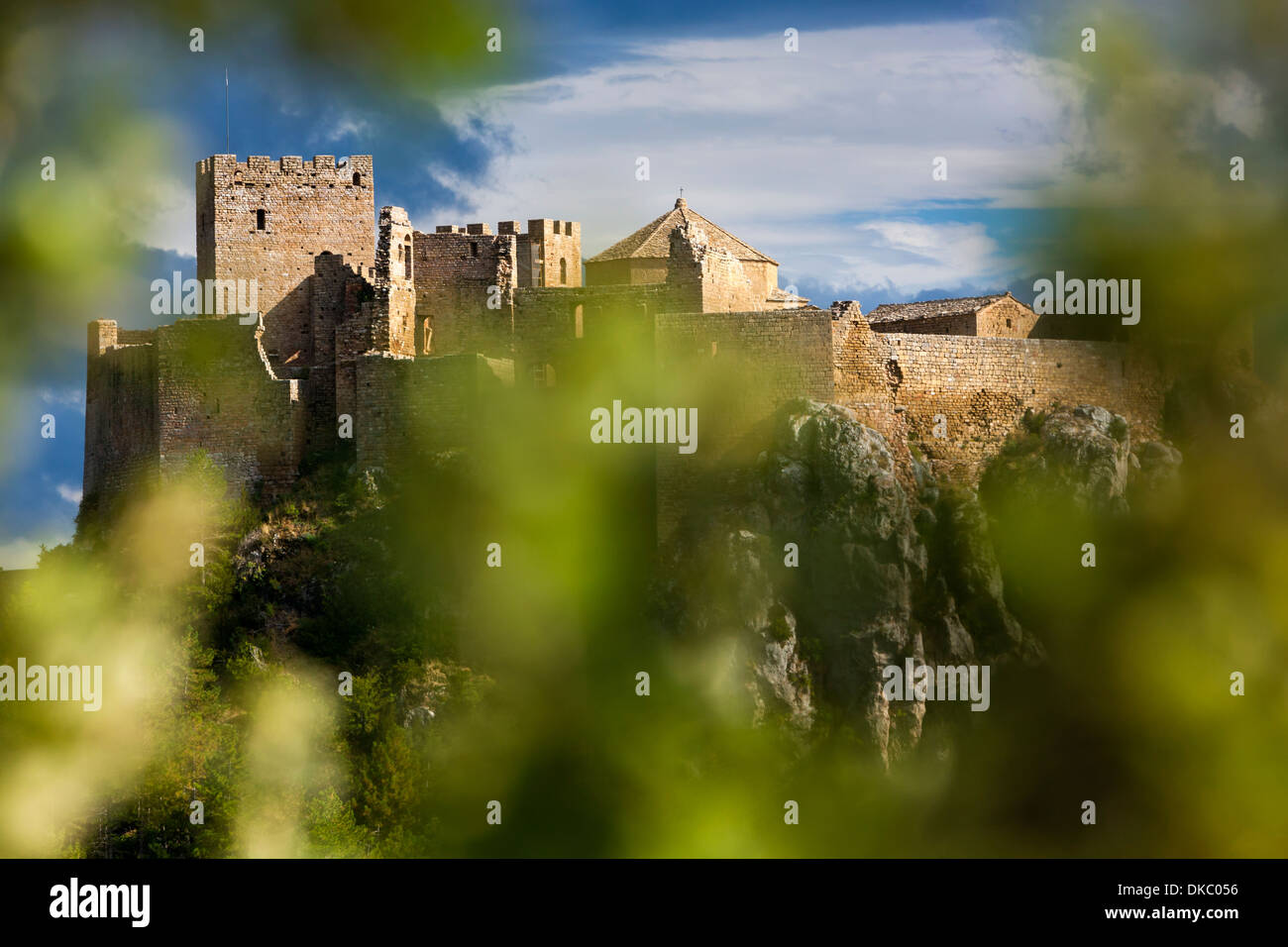 Loarre castle, Huesca, Aragón, Spain, Europe Stock Photo - Alamy
