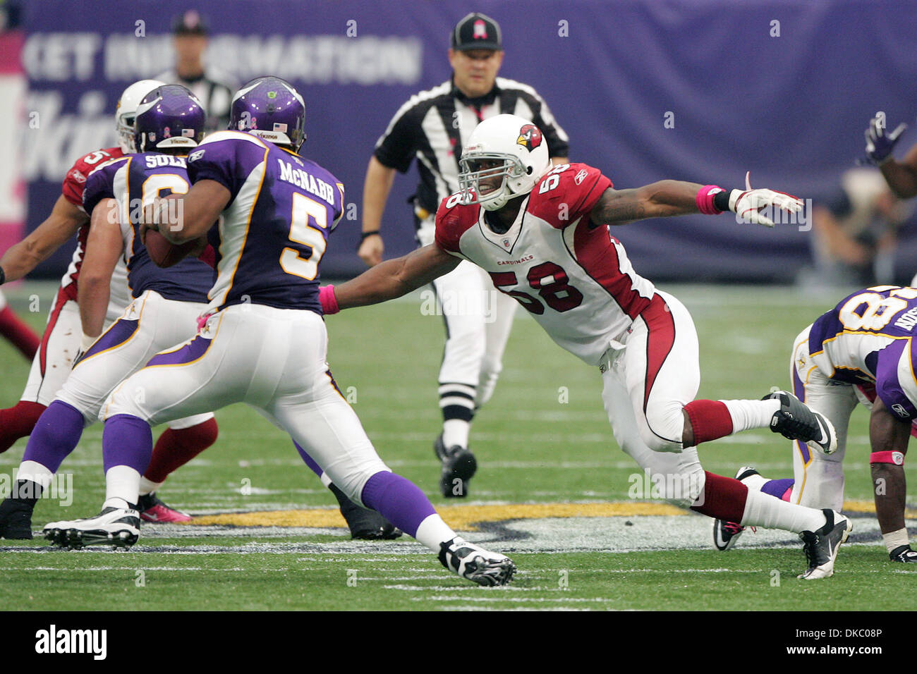 Oct. 9, 2011 - Minneapolis, Minnesota, U.S - Arizona Cardinals ...
