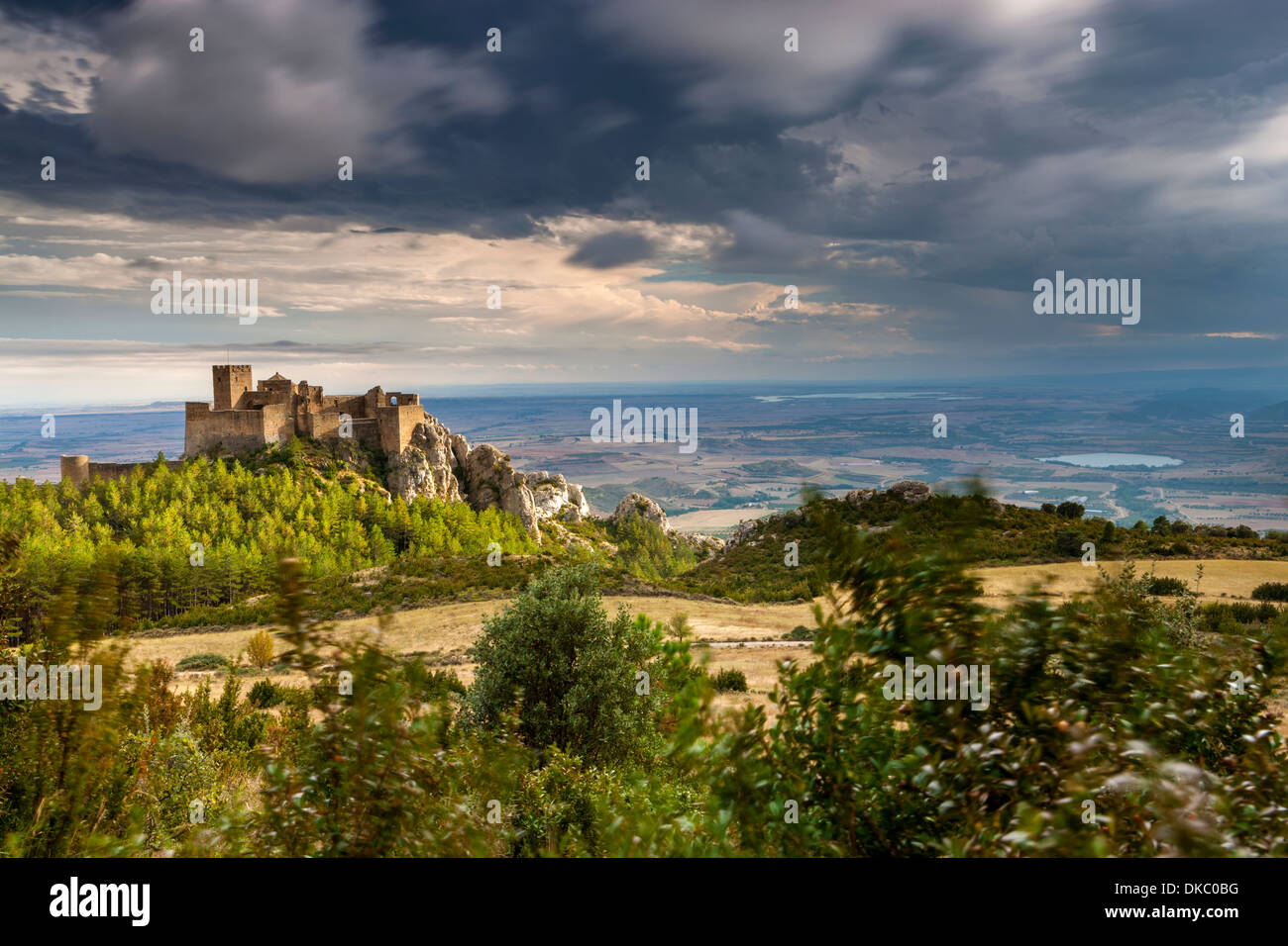 Loarre castle, Huesca, Aragón, Spain, Europe Stock Photo - Alamy