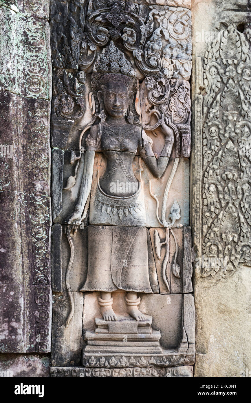 Apsara is a female spirit of the clouds and waters in Hindu and ...