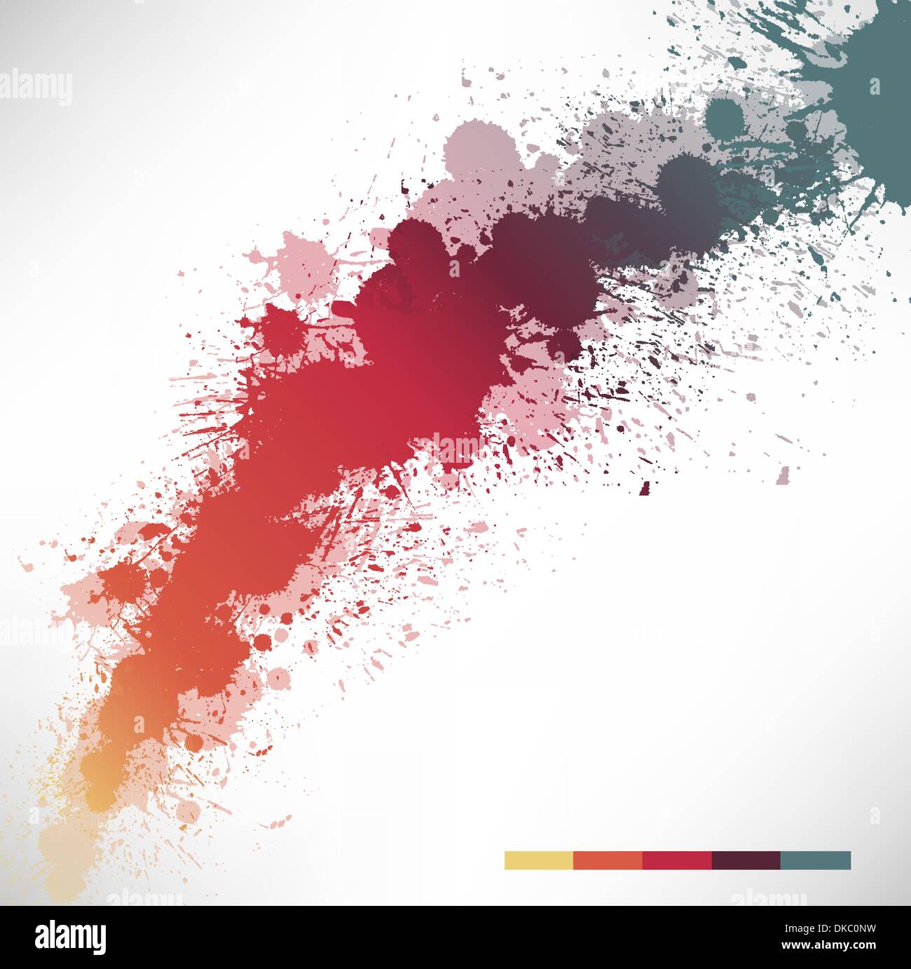 Ink blue black blot splatter Stock Vector Images - Alamy