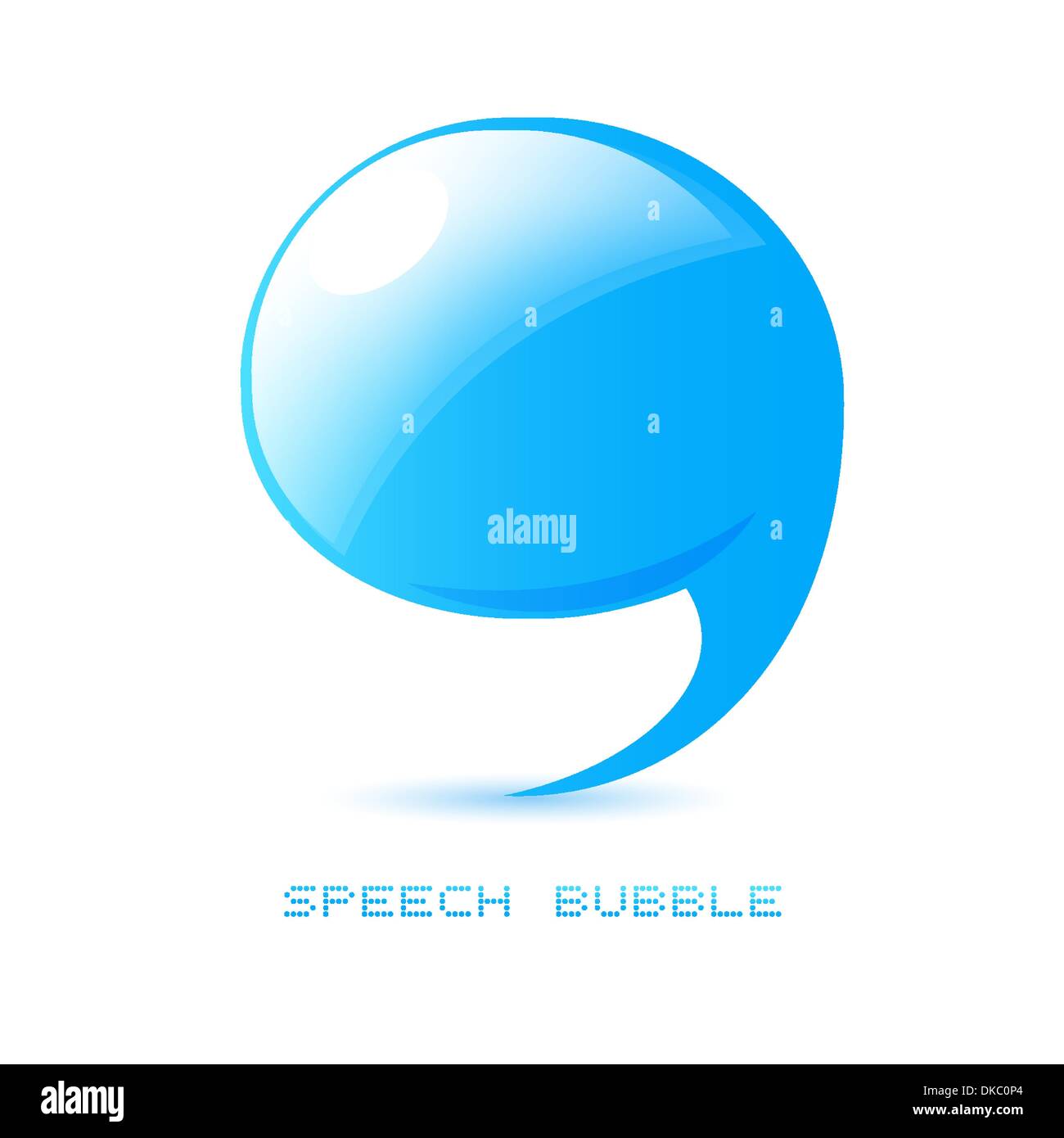 abstract talking bubble Stock Vector Image & Art - Alamy