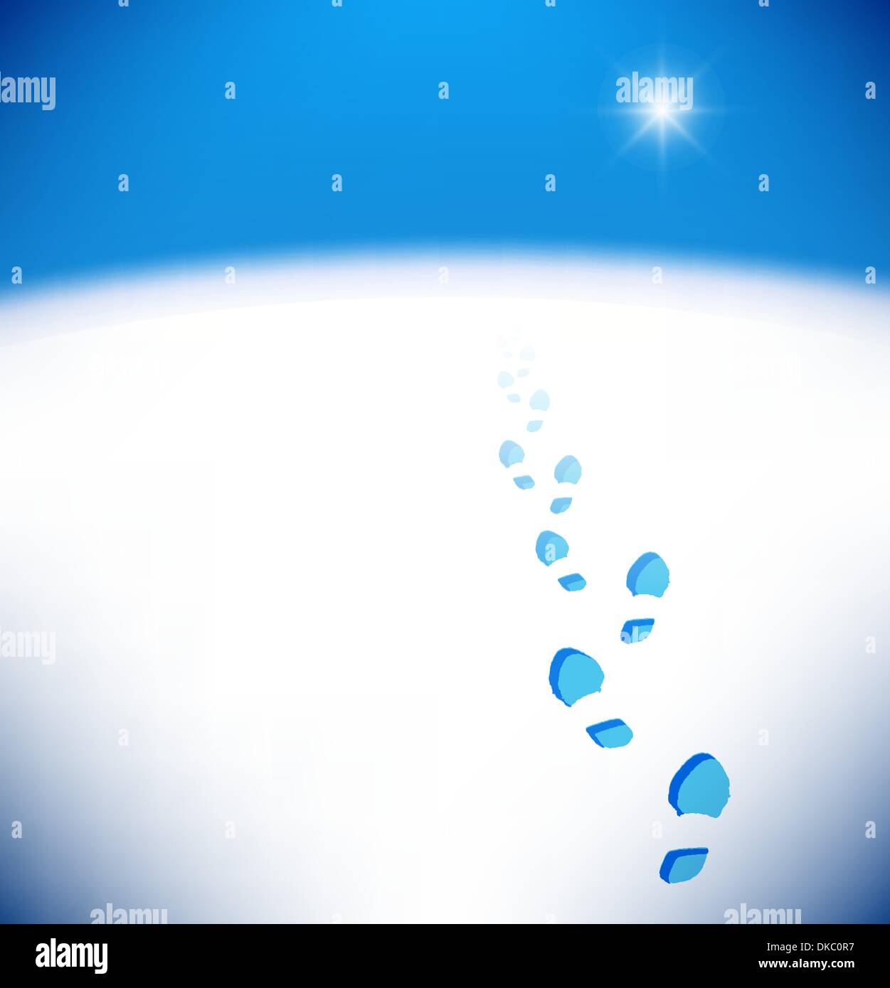 Snow drift in winter Stock Vector Images - Alamy