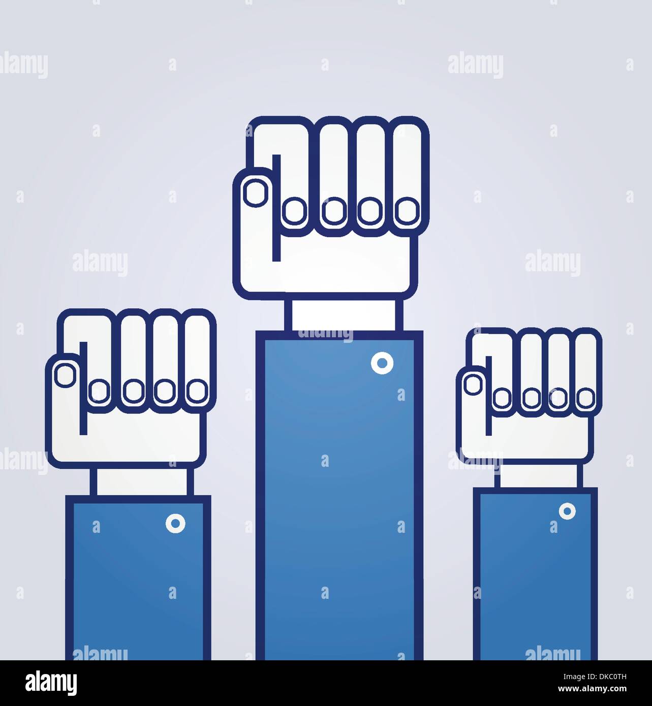 Fist. Symbol of revolution Stock Vector Image & Art - Alamy
