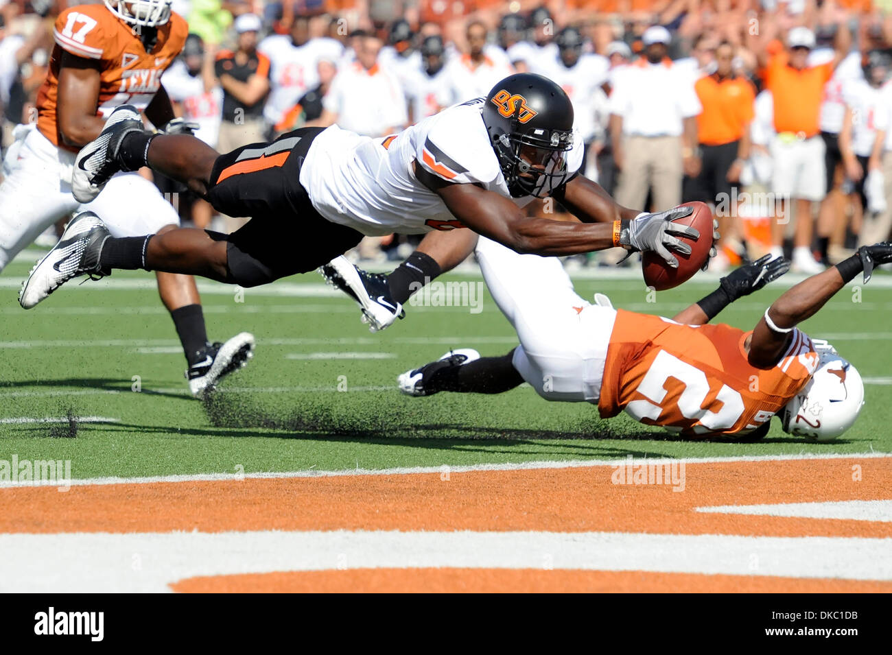 Osu wide receiver justin blackmon hi-res stock photography and images ...