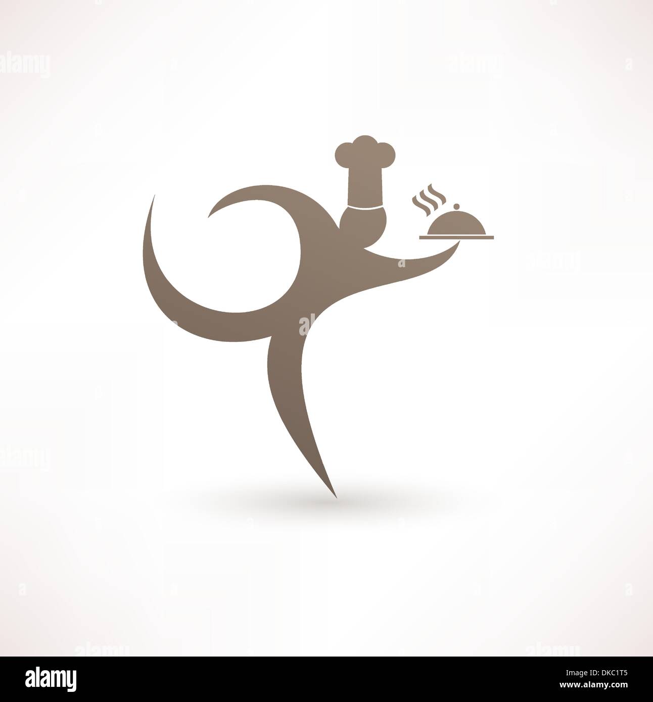 dish and cook sign Stock Vector Image & Art - Alamy