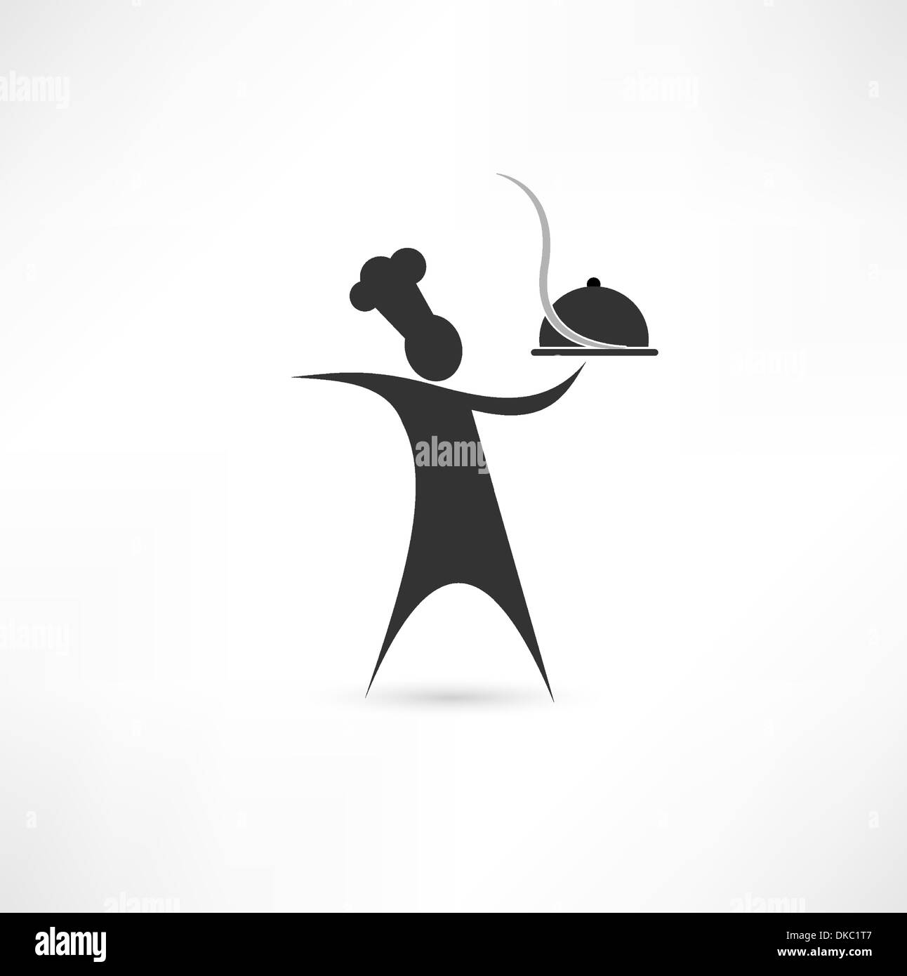 Cook servant Stock Vector Images - Alamy