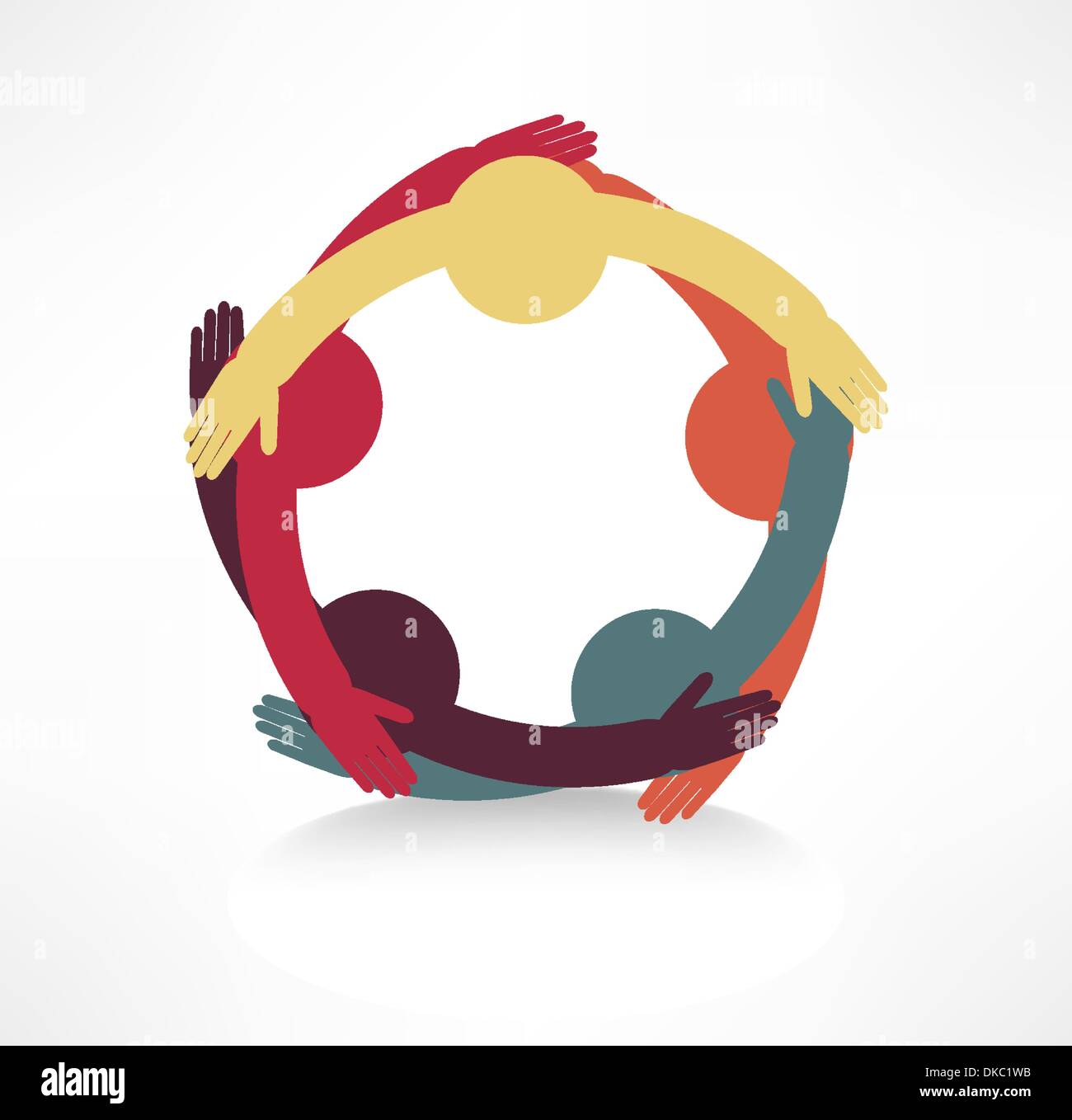 hands connecting icon Stock Vector Image & Art - Alamy