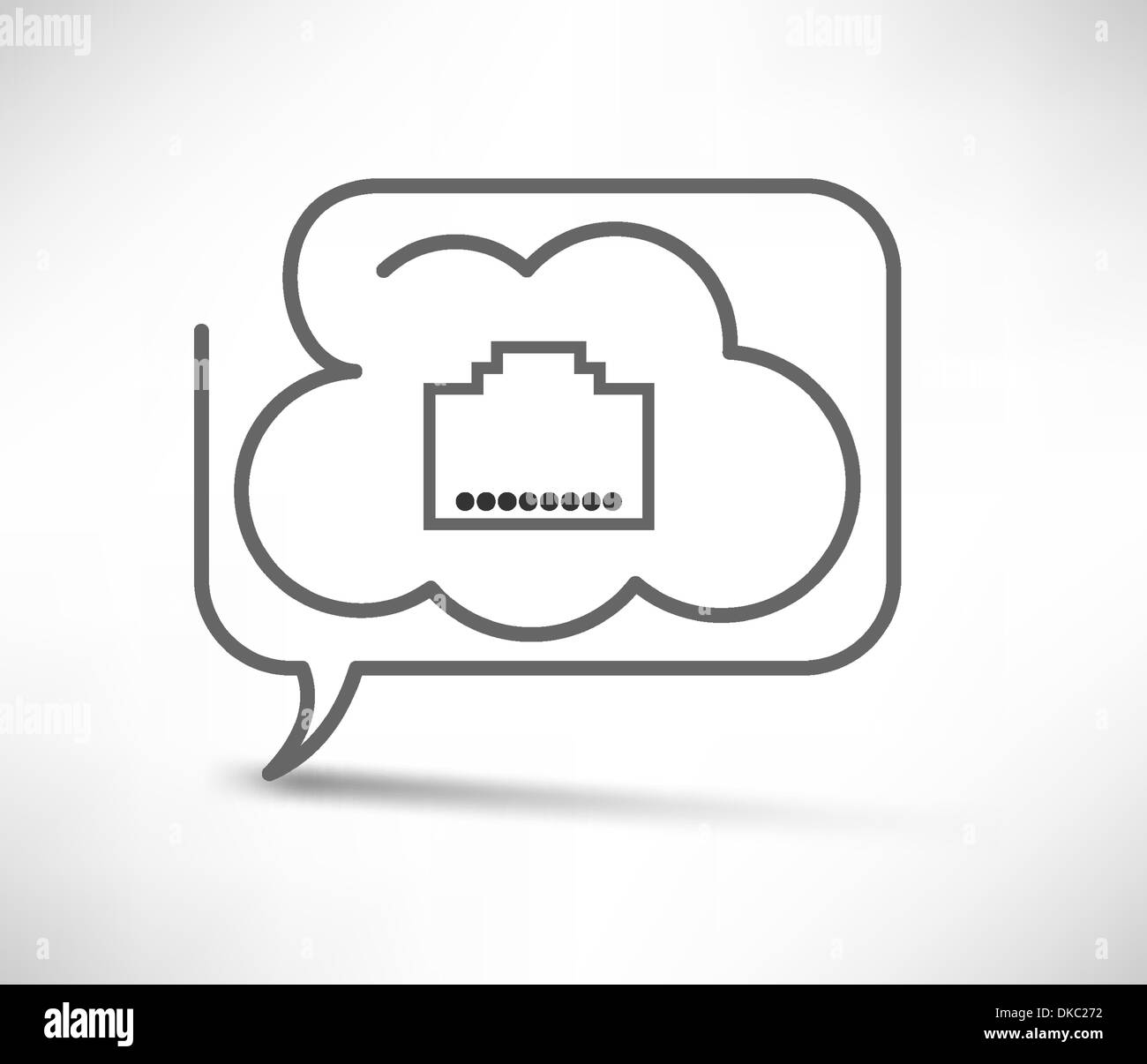 Cloud computing concept Stock Vector Image & Art - Alamy