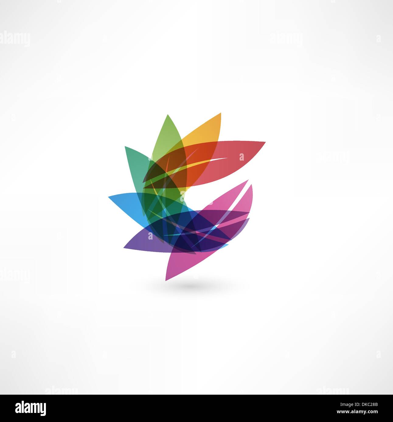 leaf design sign Stock Vector Image & Art - Alamy