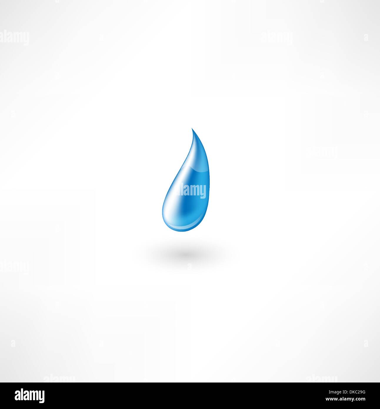 Water Drop Symbol Stock Vector Image & Art - Alamy