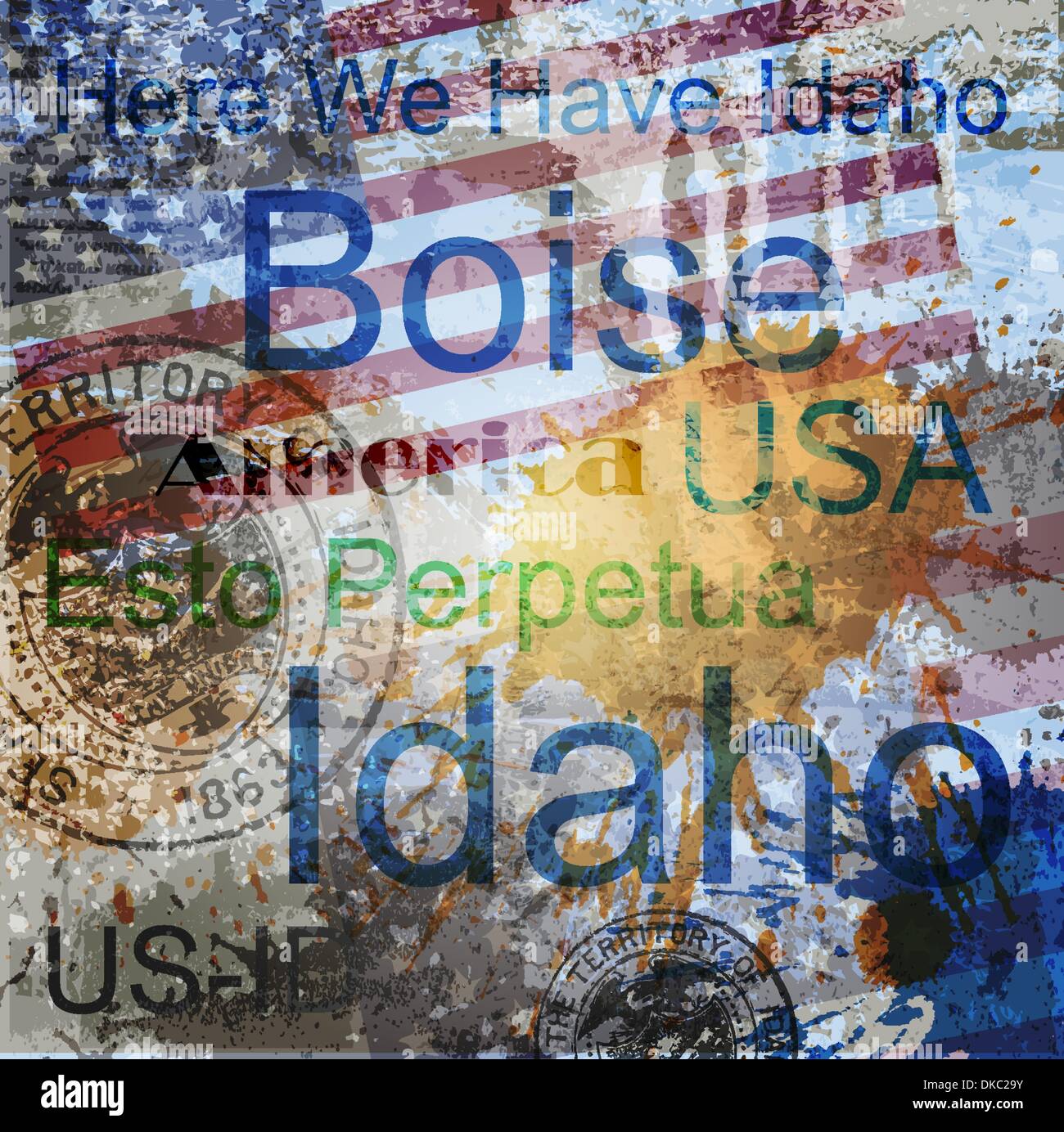 Grunge collage Stock Vector Images - Alamy