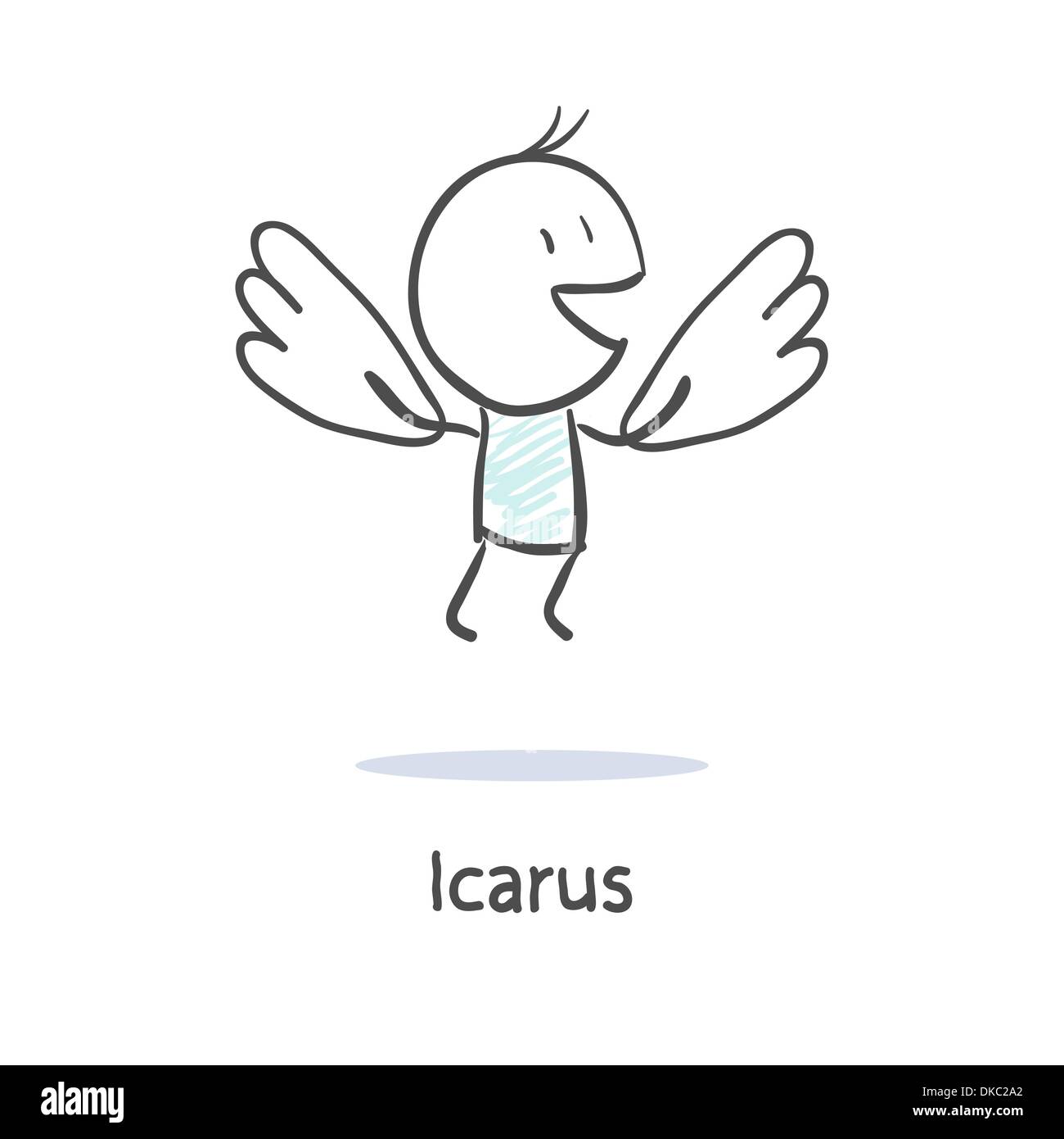Daedalus icarus greek mythology hi-res stock photography and images - Alamy