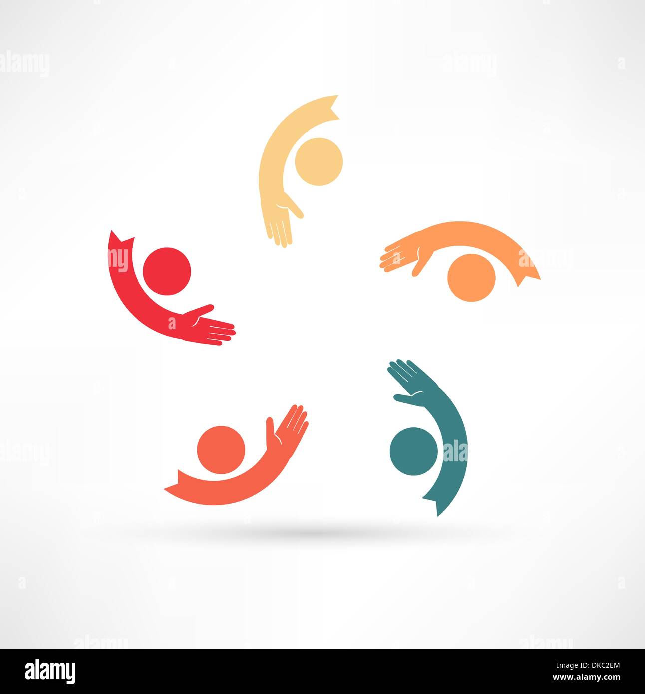 hands connecting icon Stock Vector Image & Art - Alamy
