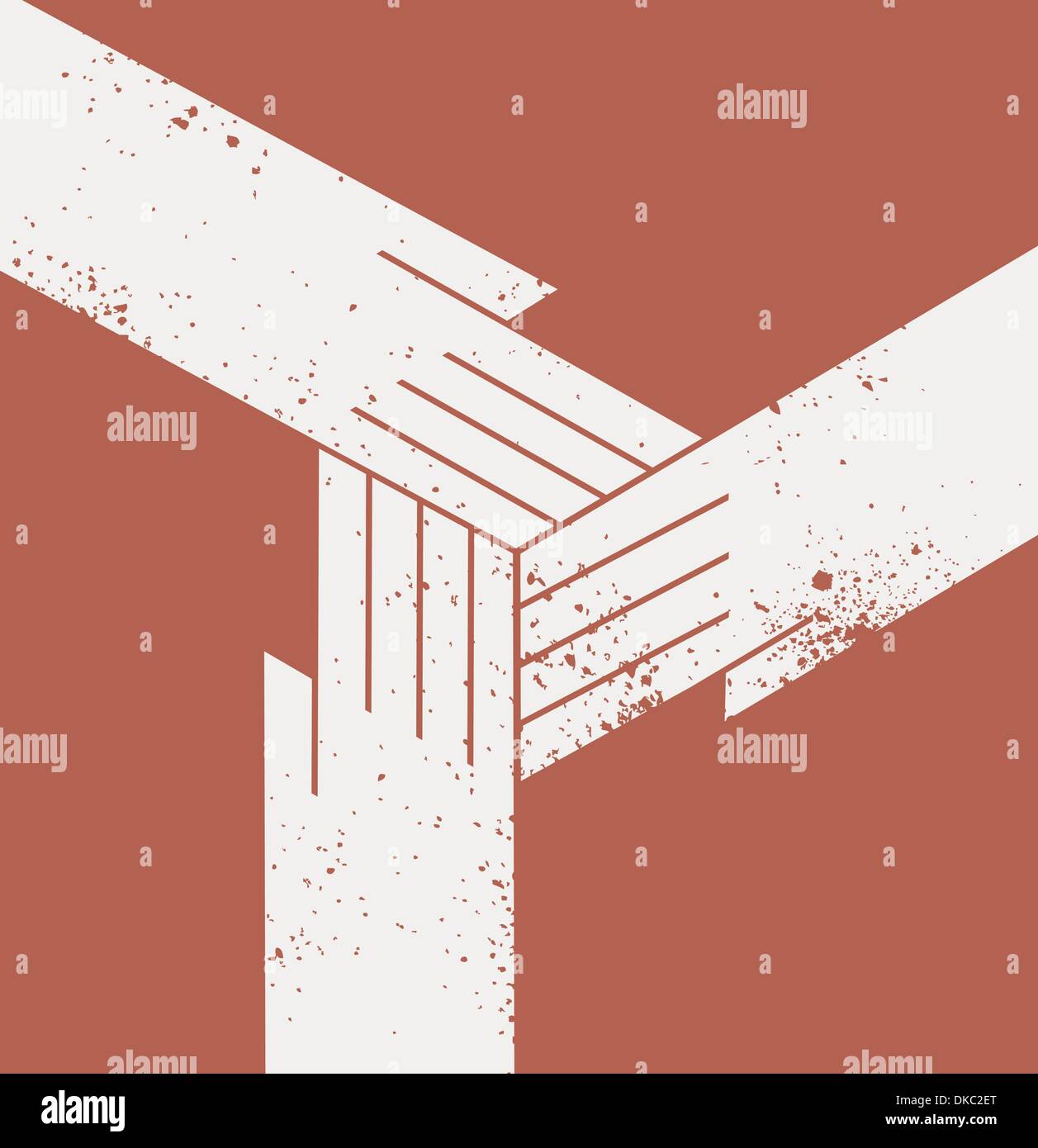 Connecting hands Stock Vector Images - Alamy