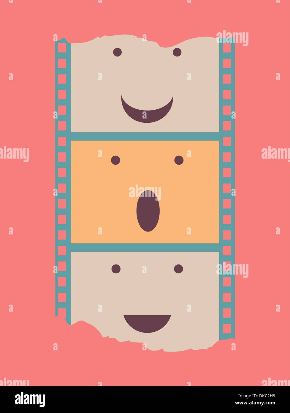 Animation poster film Stock Vector Images - Alamy