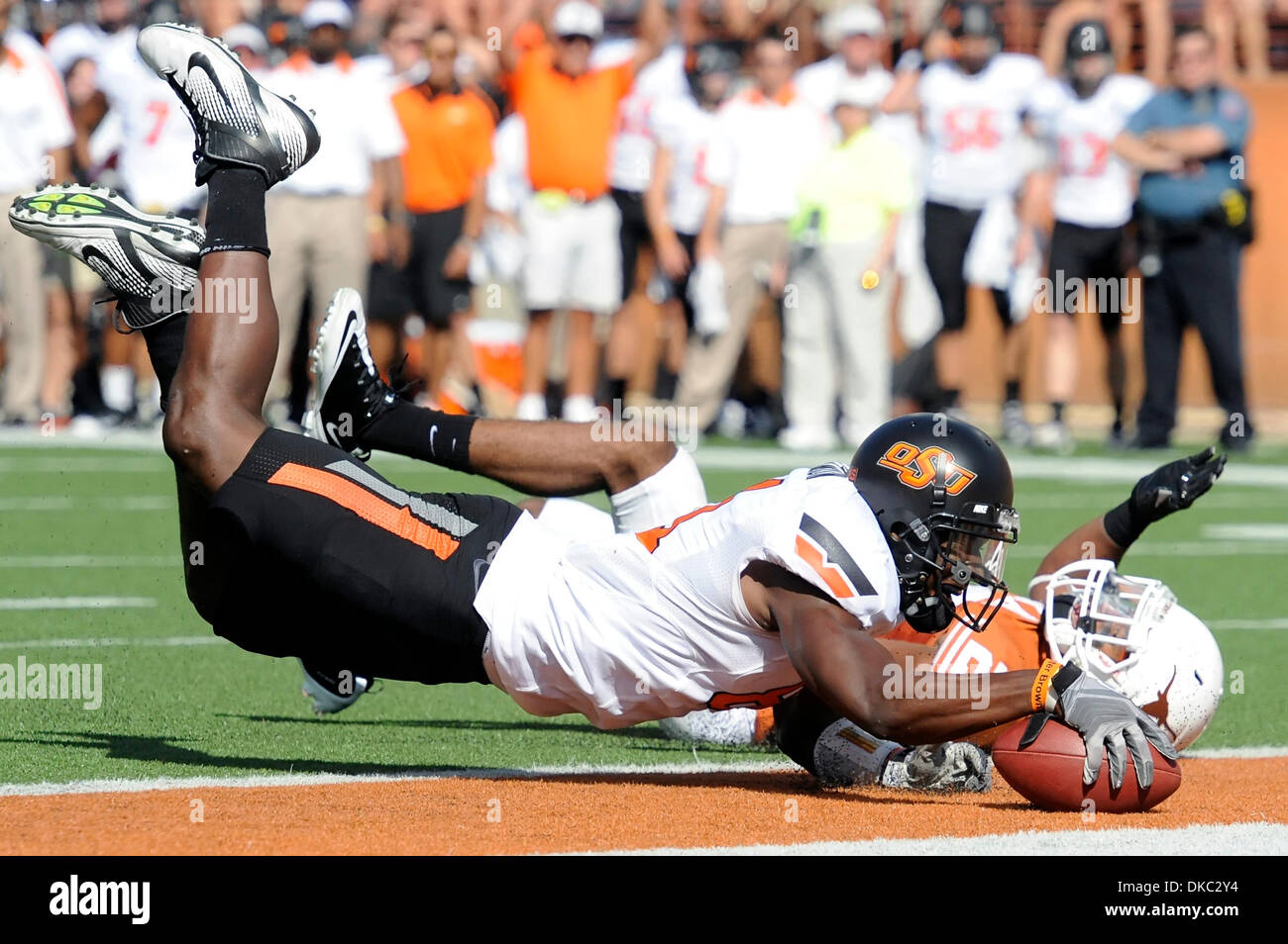 Osu wide receiver justin blackmon hi-res stock photography and images ...