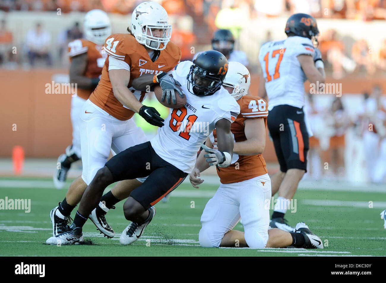 Osu wide receiver justin blackmon hi-res stock photography and images ...
