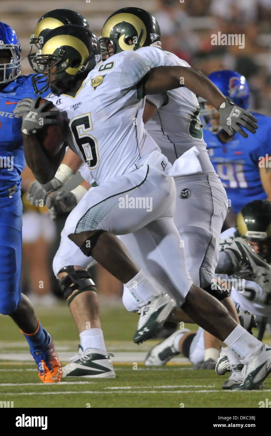 Sonny lubick field at colorado state stadium hi-res stock photography ...