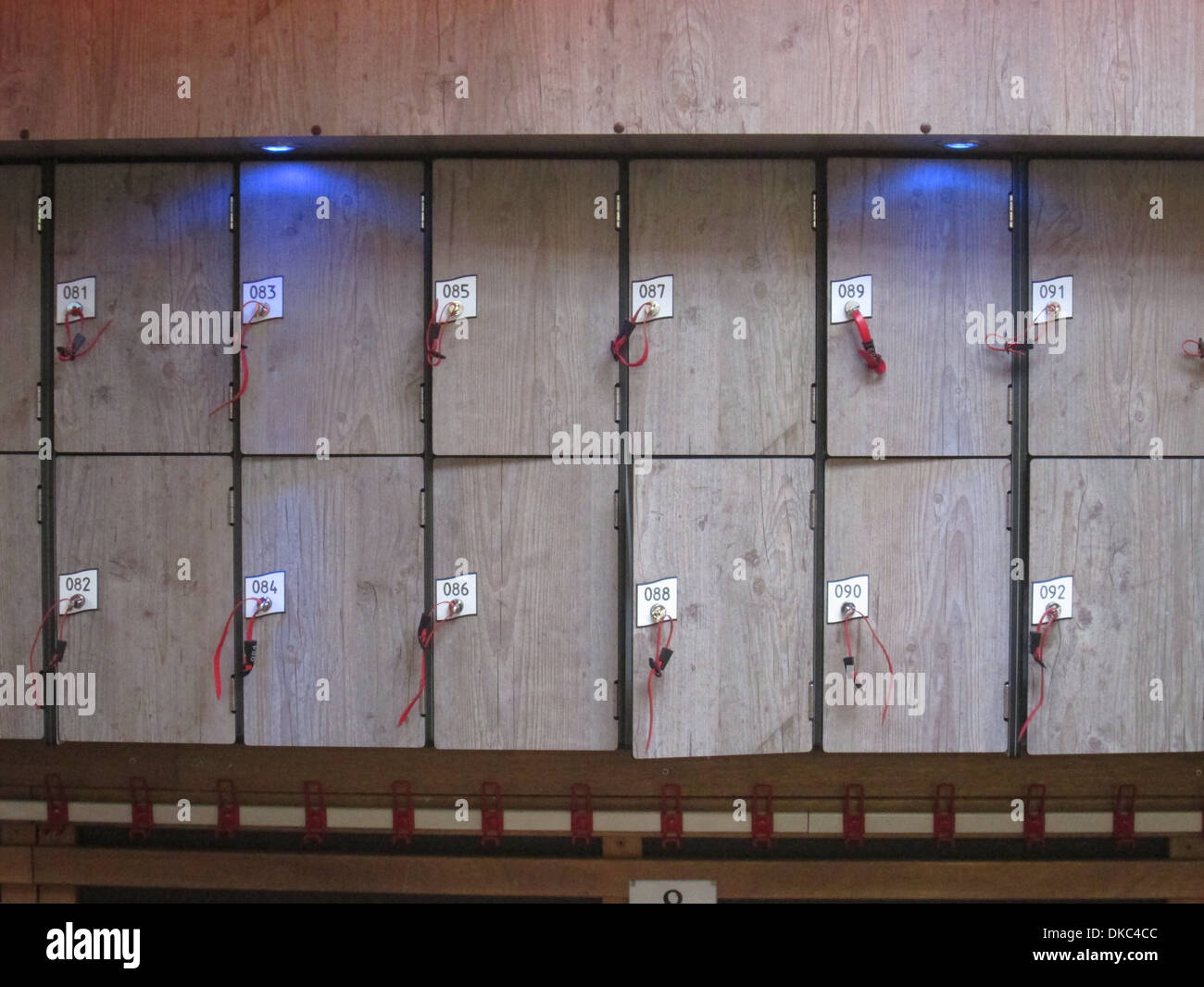 Locker numbers hi-res stock photography and images - Alamy