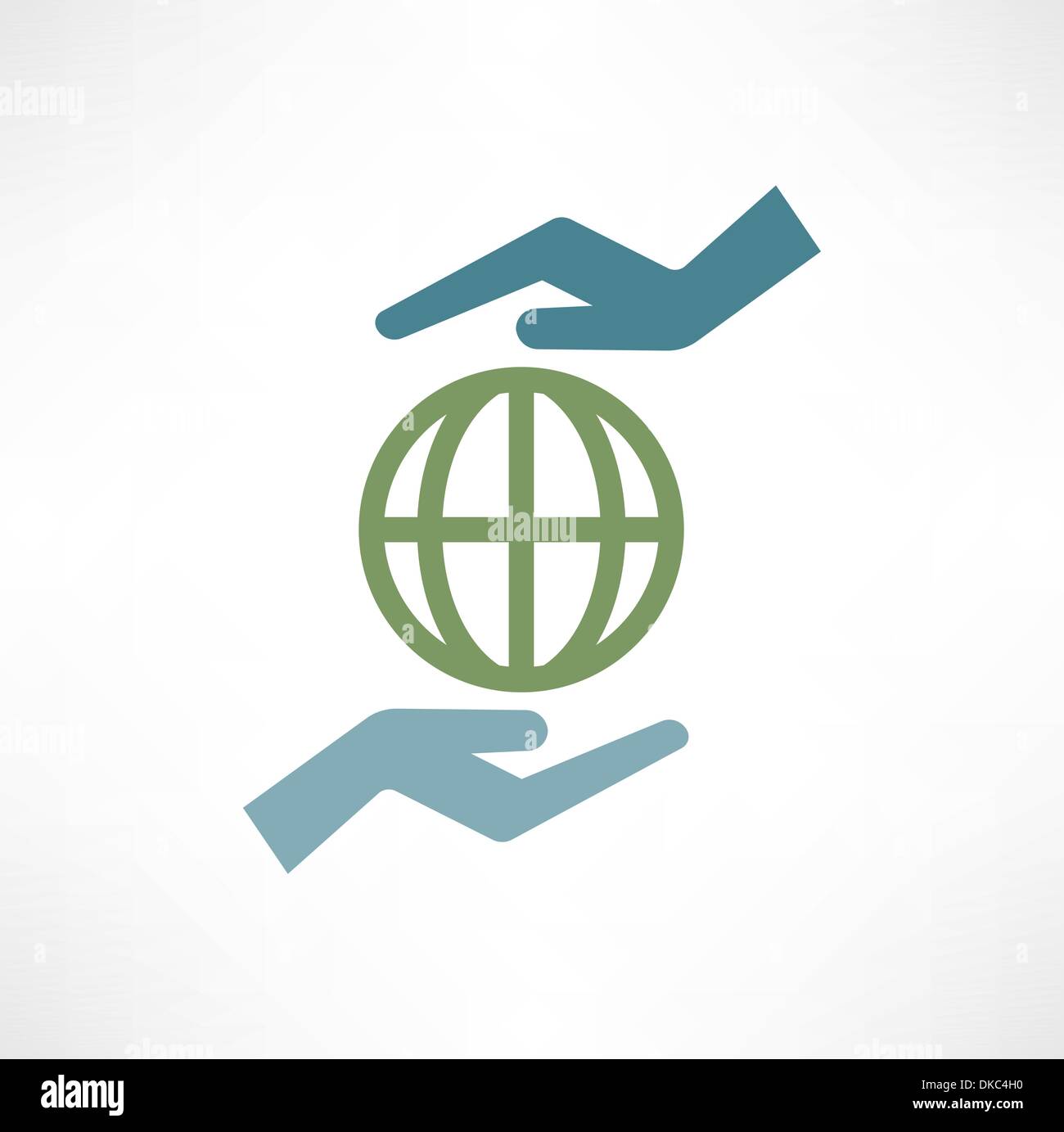 Giving Hands Earth Stock Vector Images - Alamy