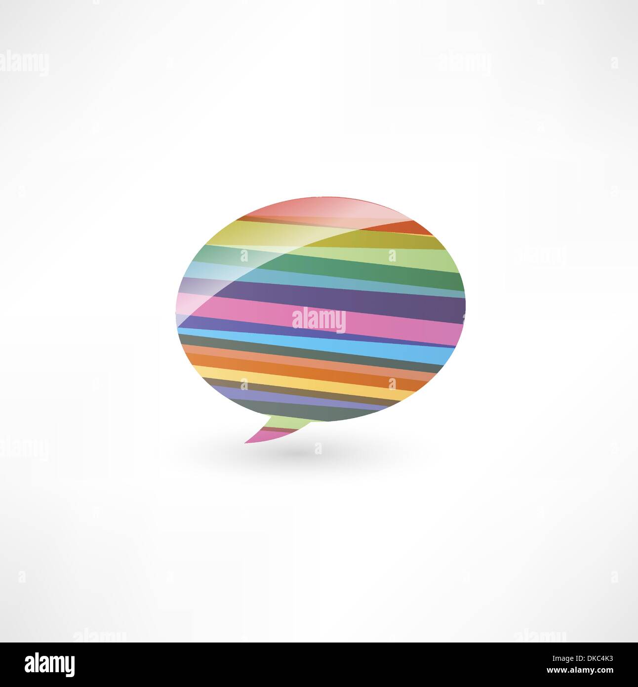 abstract talking bubble Stock Vector Image & Art - Alamy