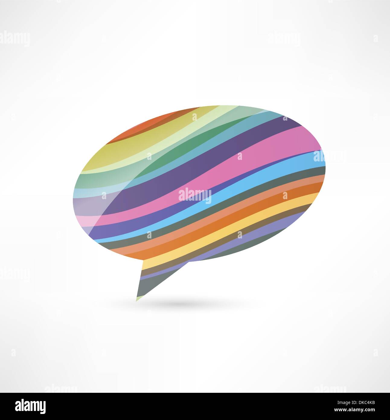 abstract talking bubble Stock Vector Image & Art - Alamy