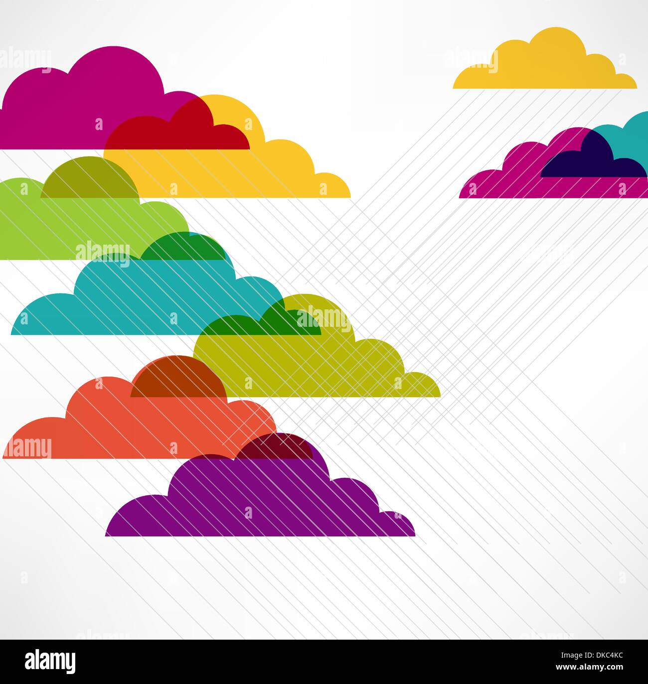 Rain. Vector image Stock Vector Image & Art - Alamy