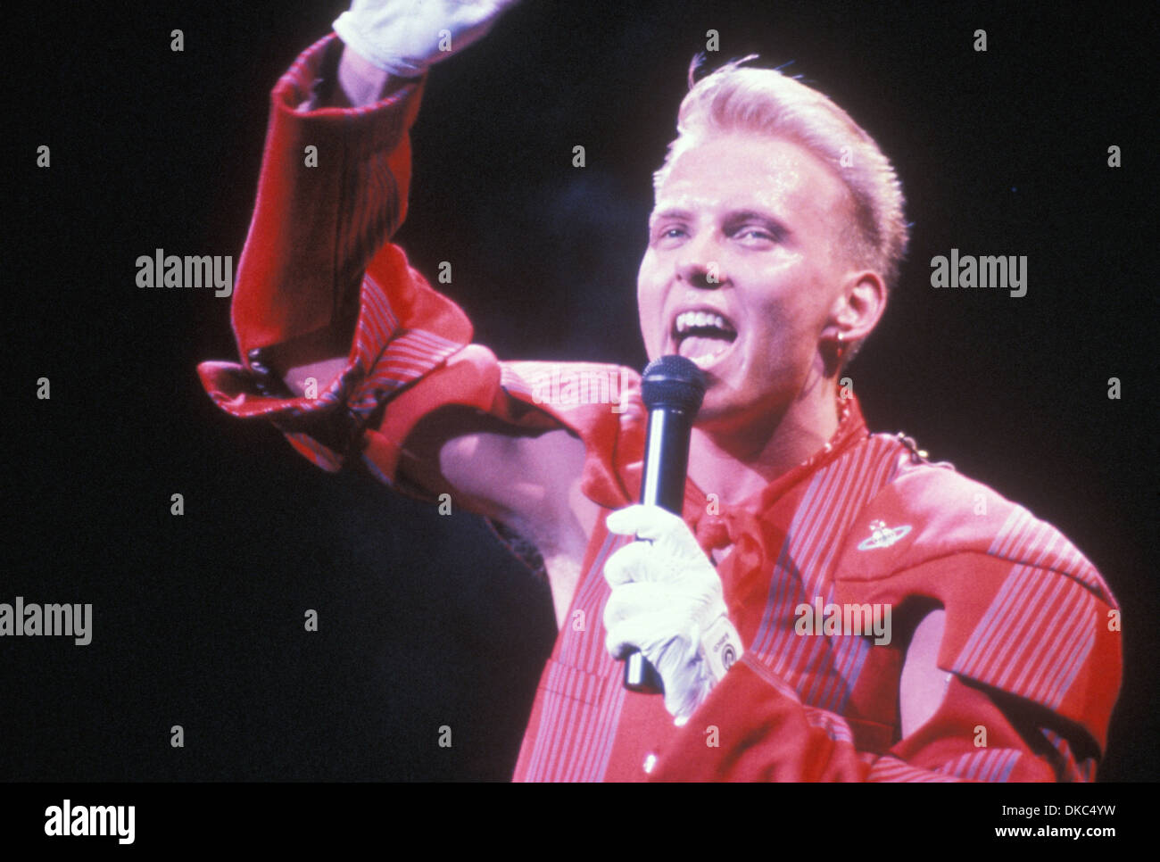 BROS UK pop group with Matt Goss about 1988 Stock Photo - Alamy