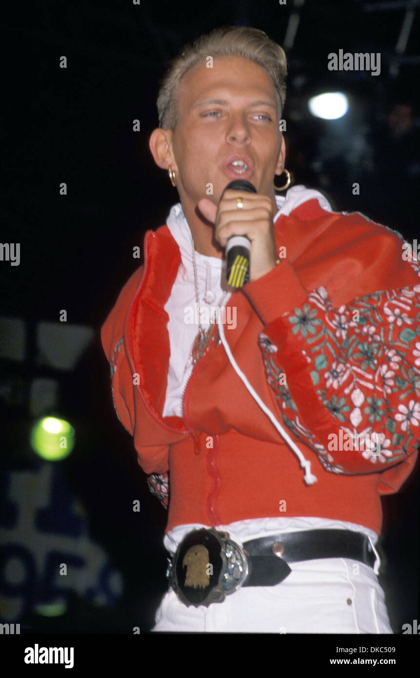 BROS UK pop group with Matt Goss about 1988 Stock Photo - Alamy