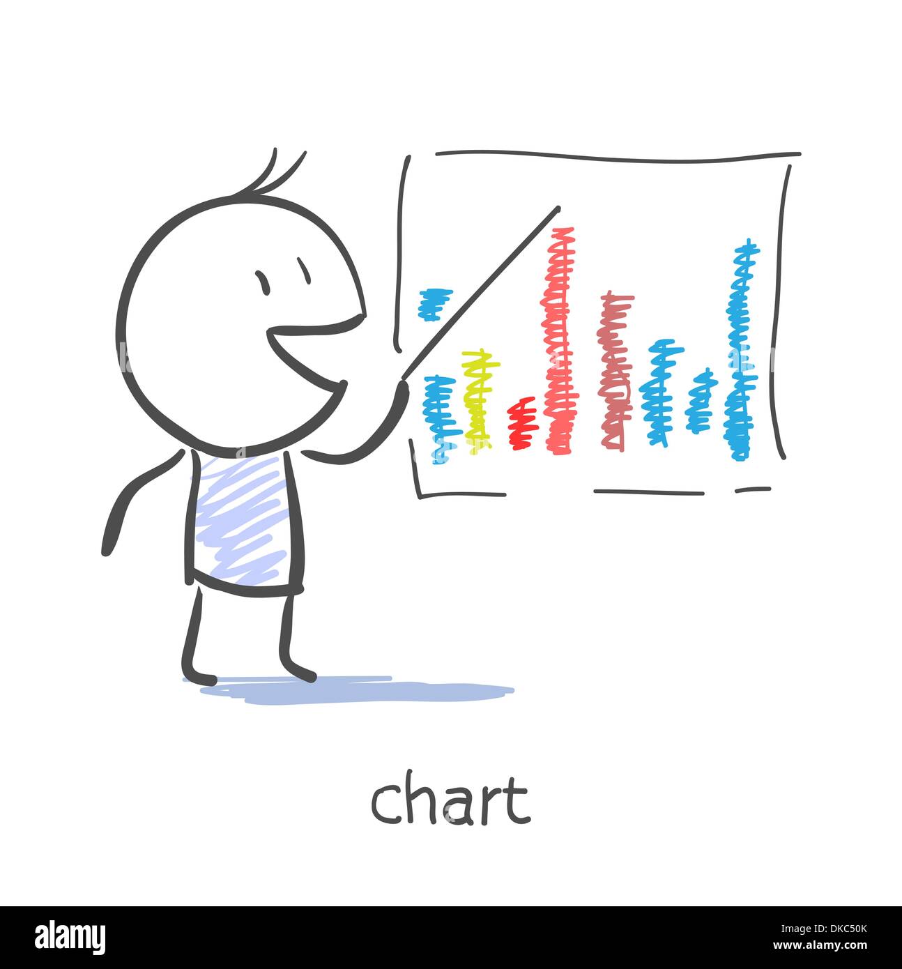 Retro bar chart Stock Vector Images - Alamy