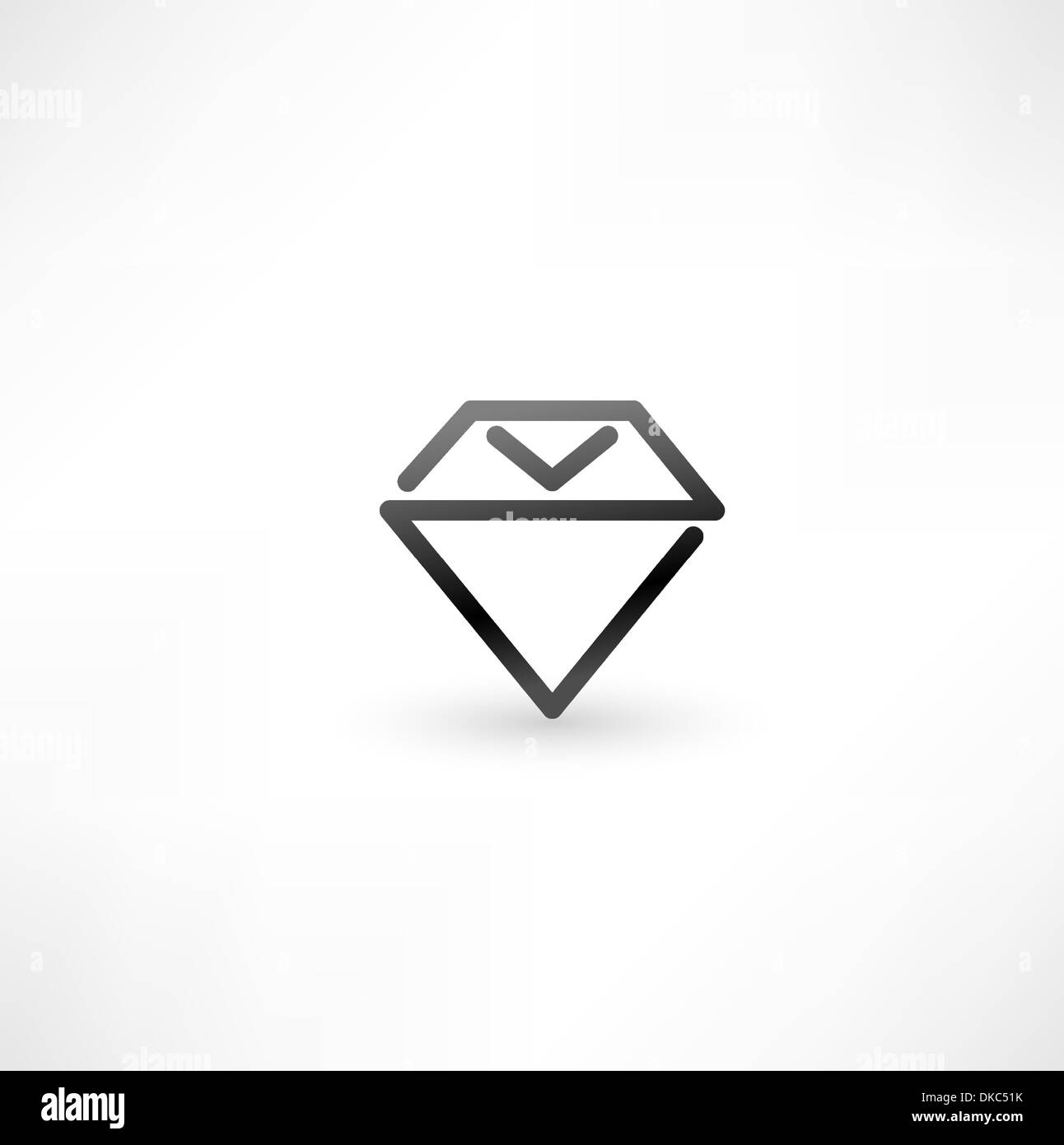 Diamond symbol. design icon Stock Vector Image & Art - Alamy