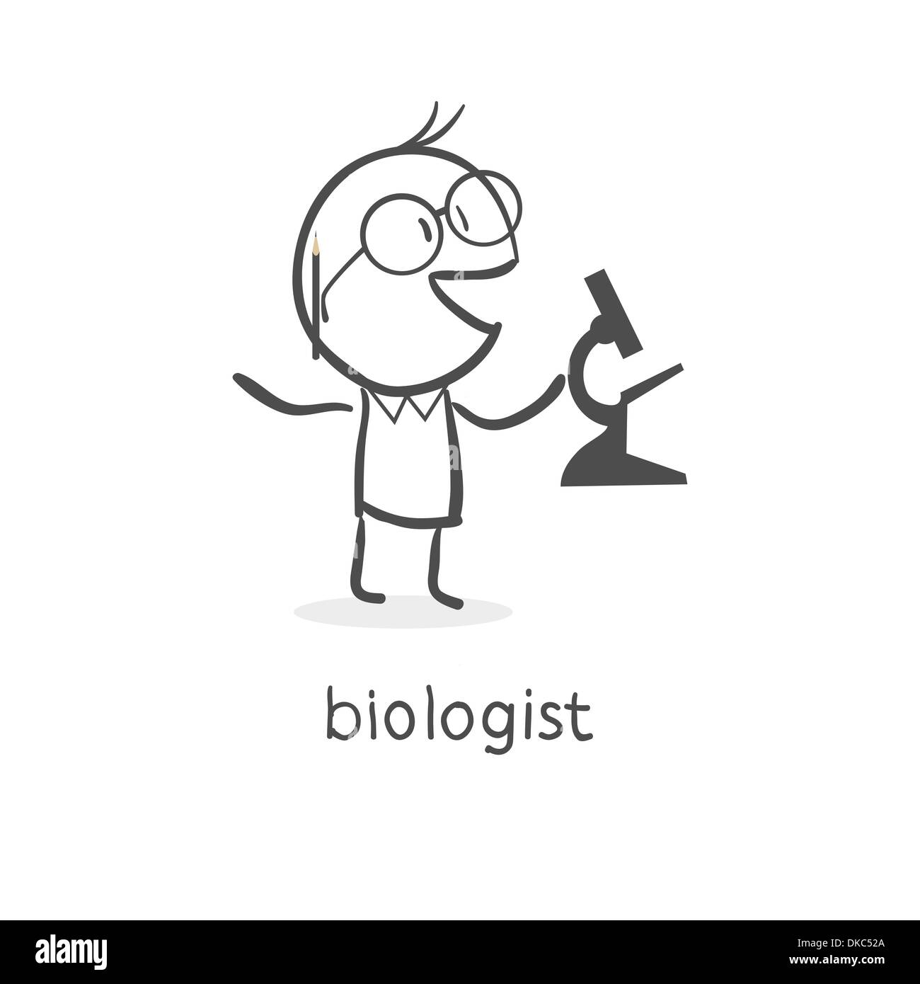 Human biologist Black and White Stock Photos & Images - Alamy