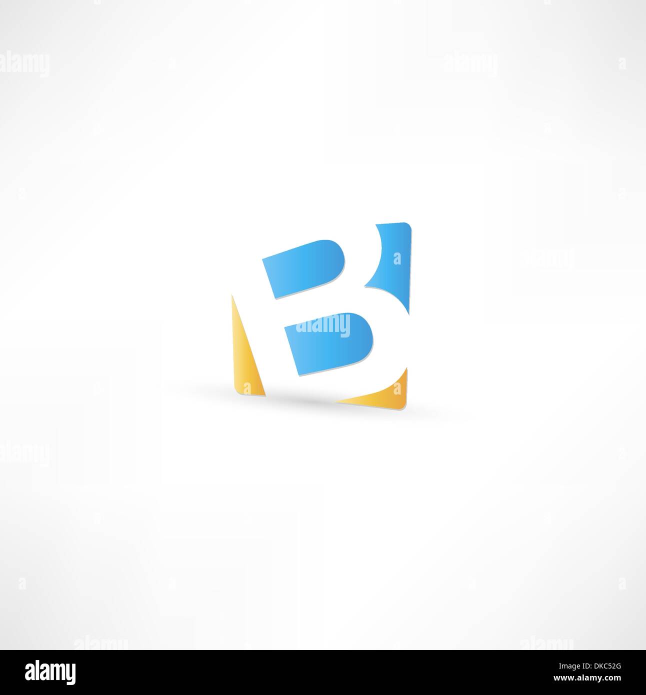 Abstract icon based on the letter B Stock Vector Image & Art - Alamy