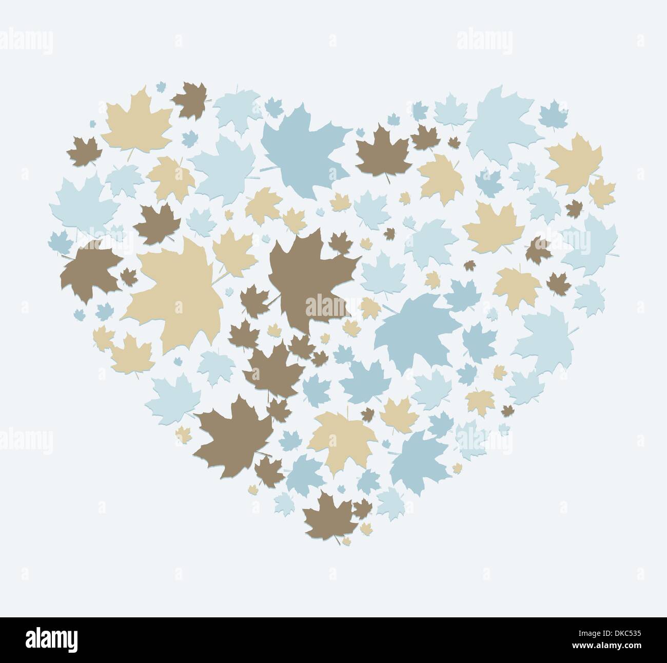 Multicolored fall maple leaf Stock Vector Images - Alamy