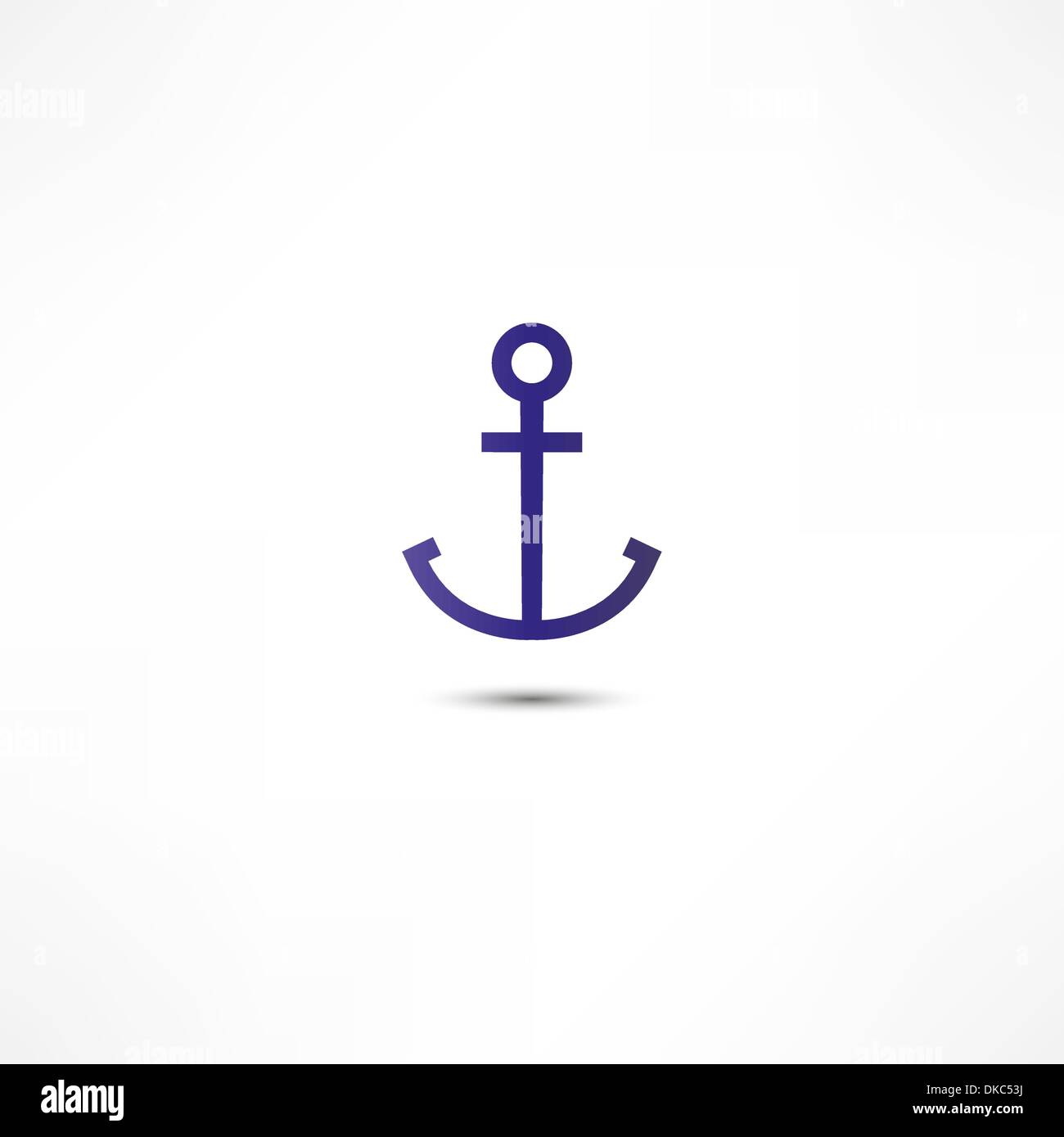 Anchor chain link chain symbol Stock Vector Images - Alamy
