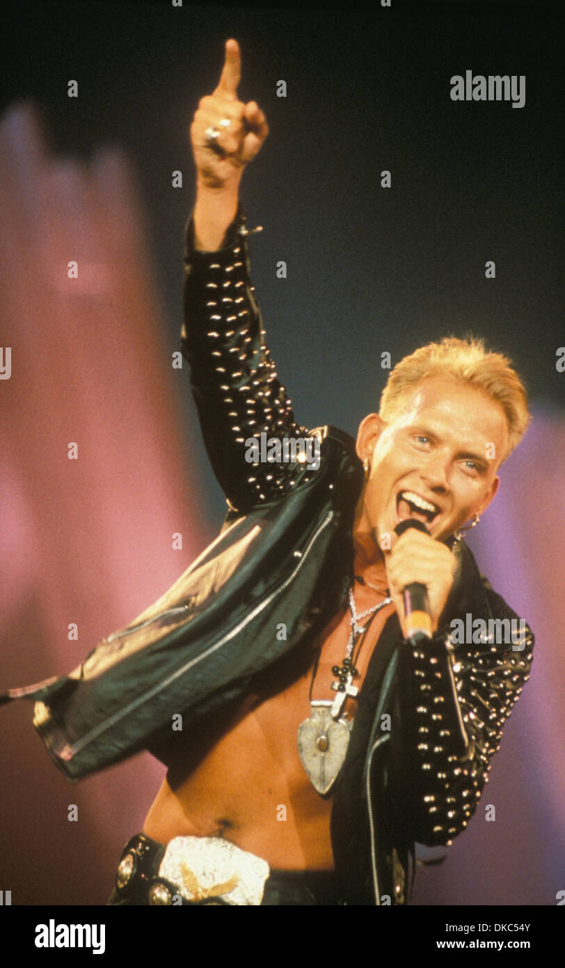 BROS UK pop group with Matt Goss about 1988 Stock Photo - Alamy