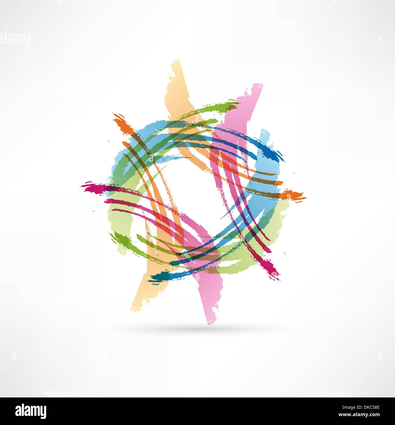 Brush strokes motion Stock Vector Images - Alamy