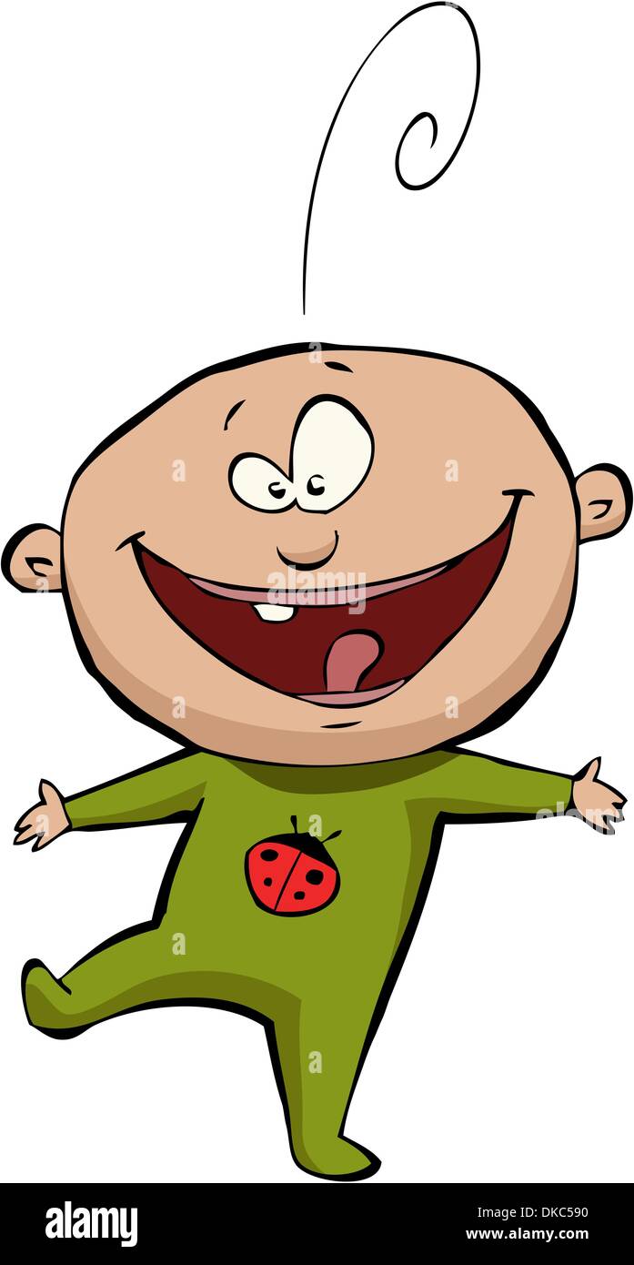 Baby steps on a white background vector illustration Stock Vector Image ...